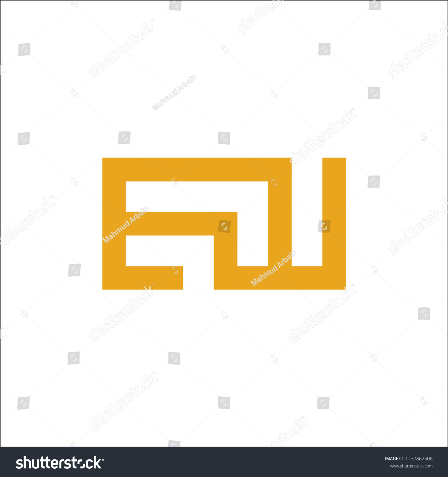 Logo Initials Ew Stock Vector (Royalty Free) 1237862506 | Shutterstock