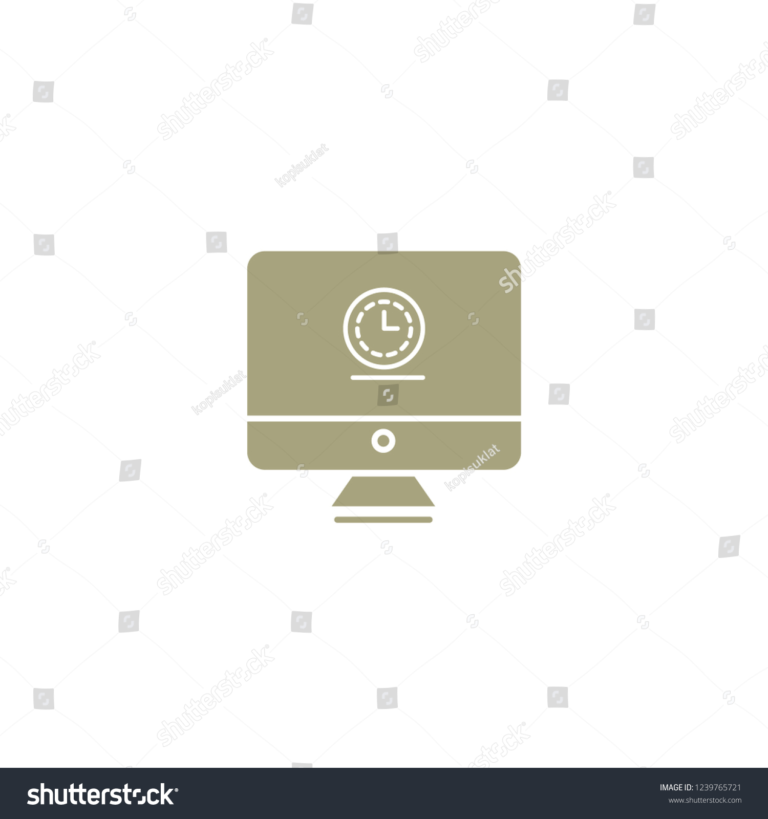 Loading Screen Vector Icon: เวกเตอร์สต็อก (ปลอดค่าลิขสิทธิ์) 1239765721 ...