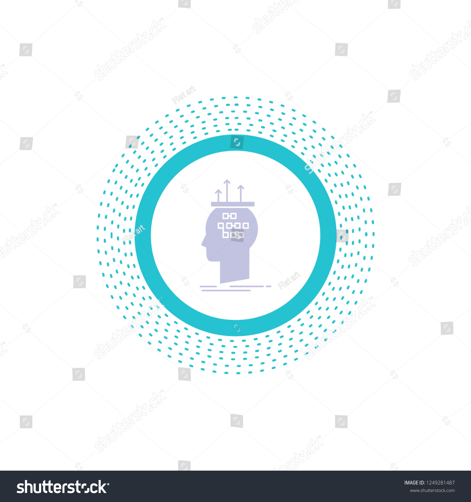 Algorithm Brain Conclusion Process Thinking Glyph Stock Vector (Royalty ... Algorithm Brain Conclusion Process Thinking Glyph Stock Vector (Royalty ...