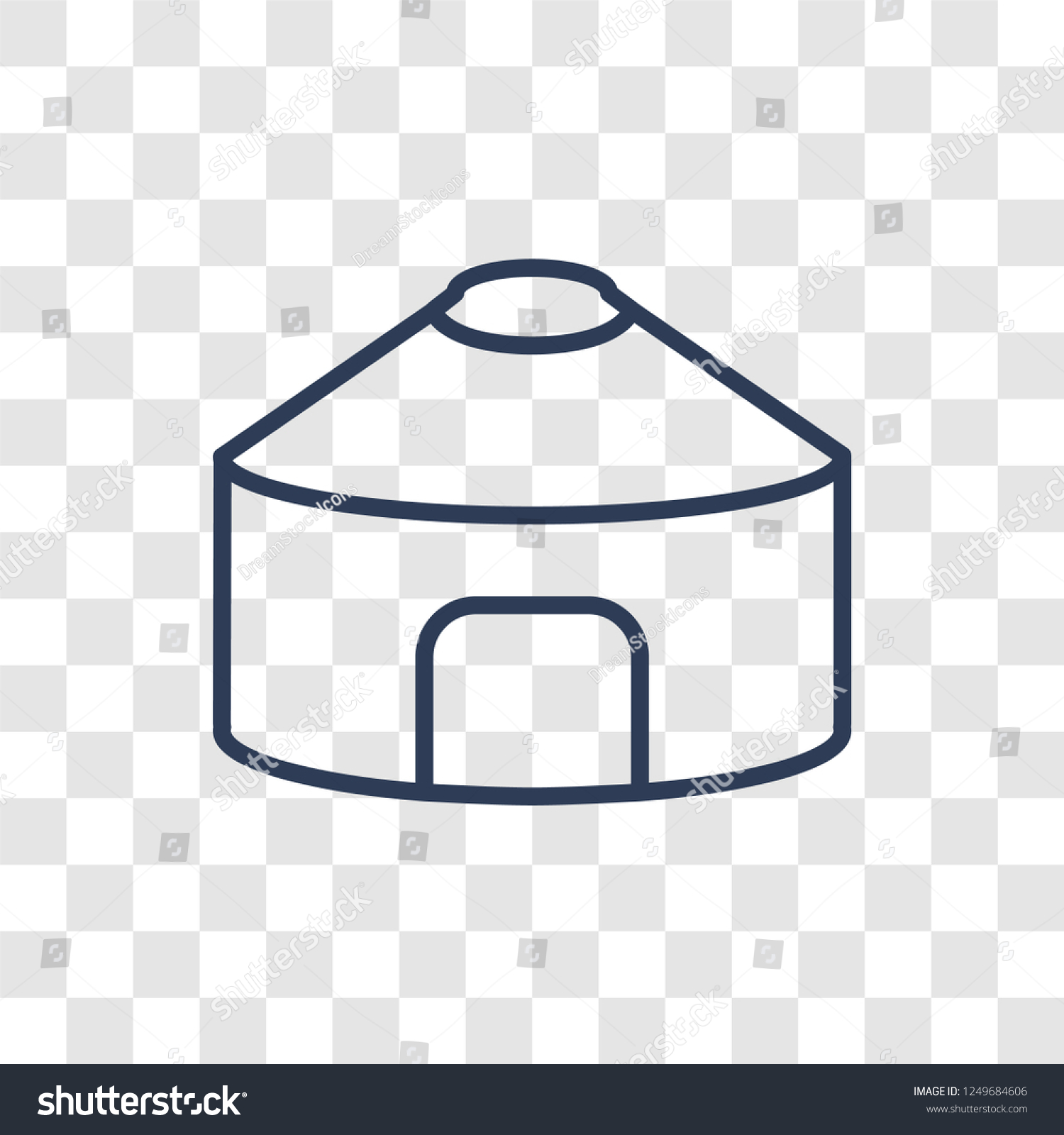Yurt Icon Trendy Linear Yurt Logo Stock Vector (Royalty Free ... Yurt Icon Trendy Linear Yurt Logo Stock Vector (Royalty Free ...