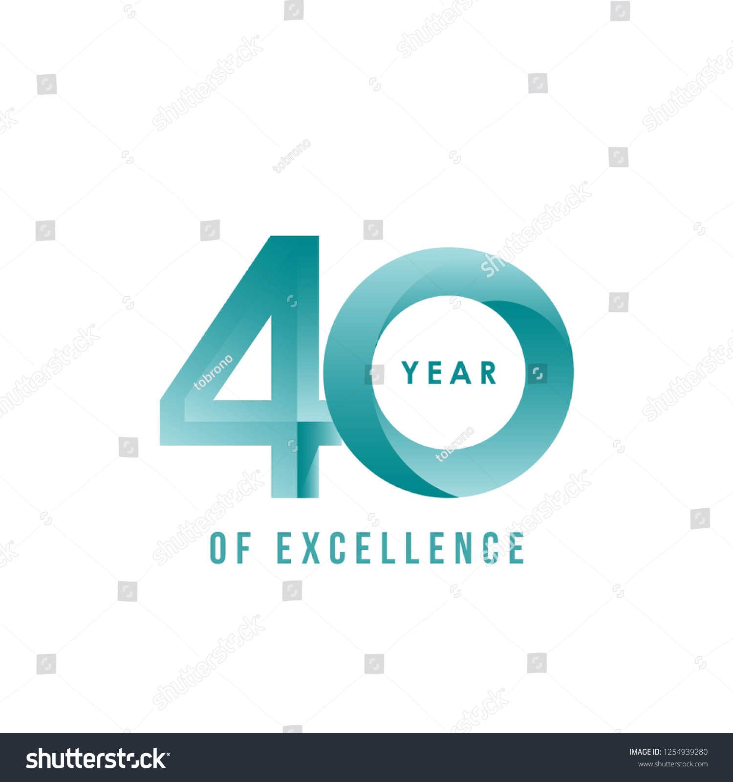 40 Year Excellence Vector Template Design Stock Vector (Royalty Free ... 40 Year Excellence Vector Template Design Stock Vector (Royalty Free ...
