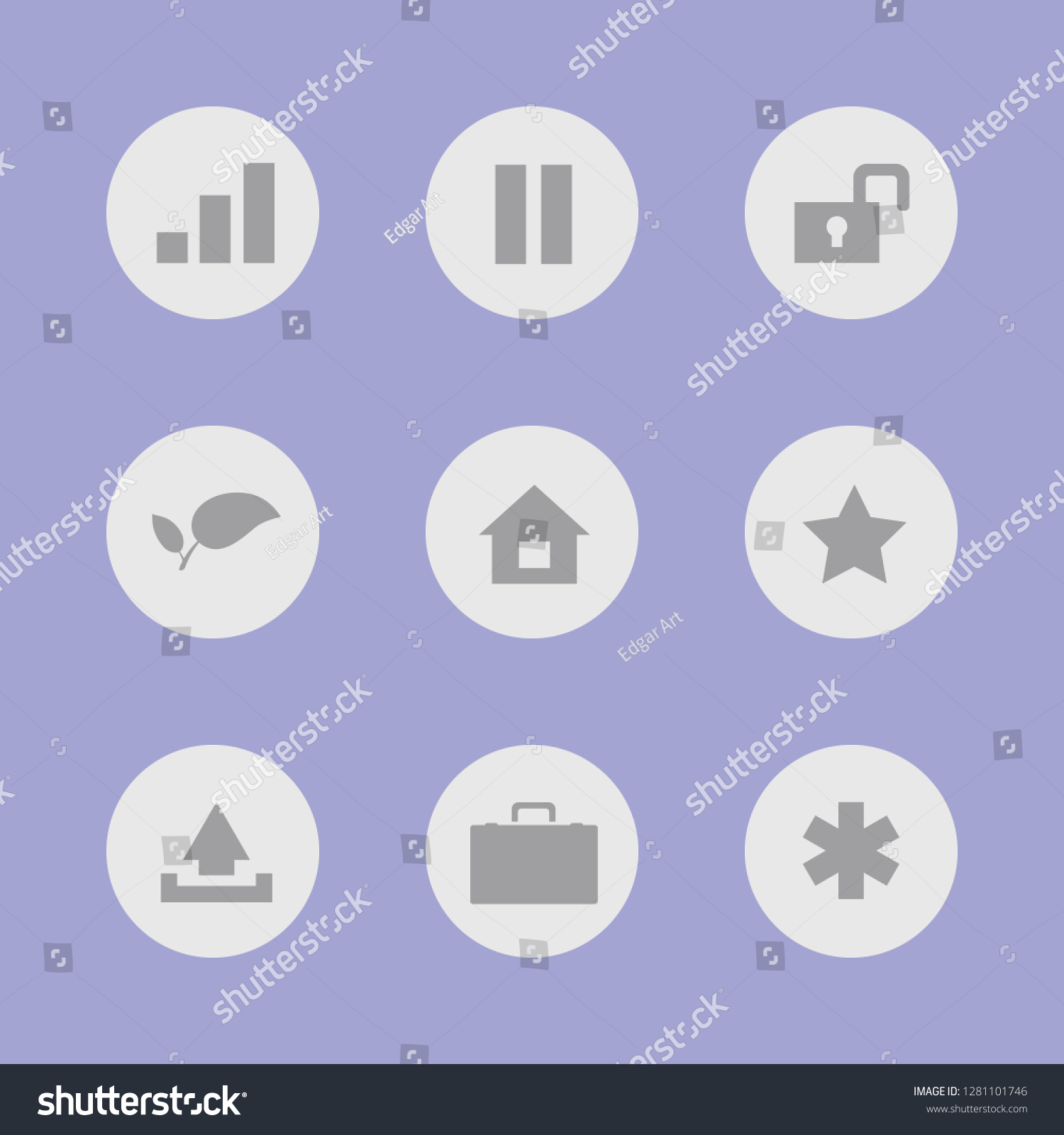 Application Theme Vector Format Stock Vector (Royalty Free) 1281101746 ...