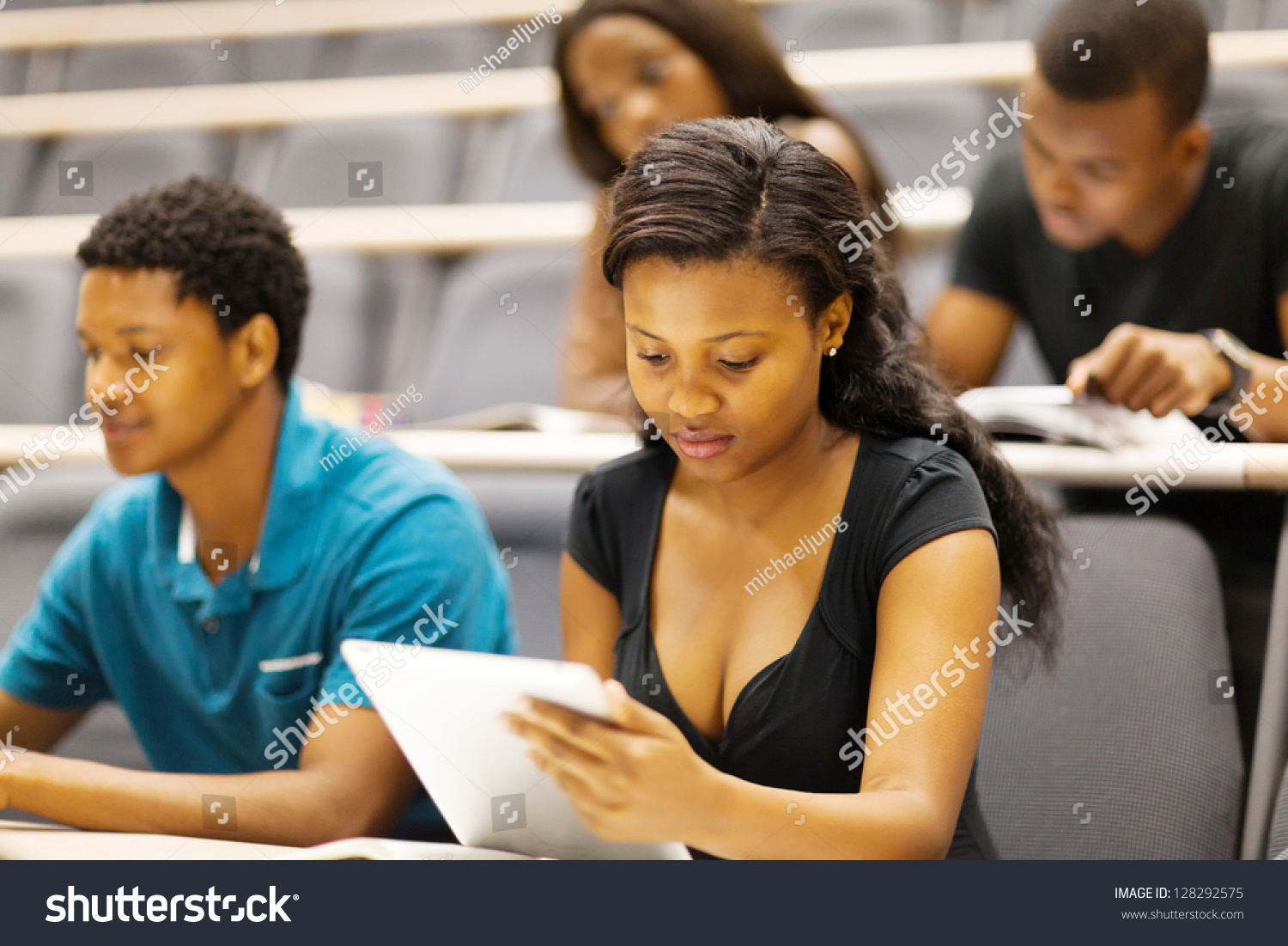 Group African College Students Lecturing Hall Stock Photo 128292575 ... Group African College Students Lecturing Hall Stock Photo 128292575 ...