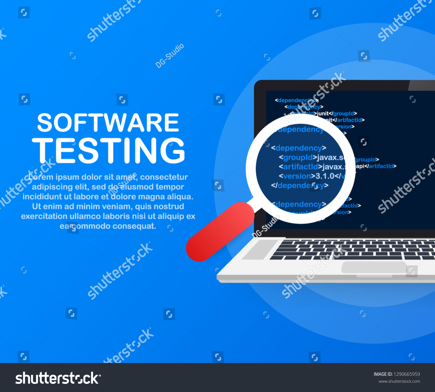 Software Testing Software Development Workflow Process 库存矢量图（免版税）1290665959 Shutterstock