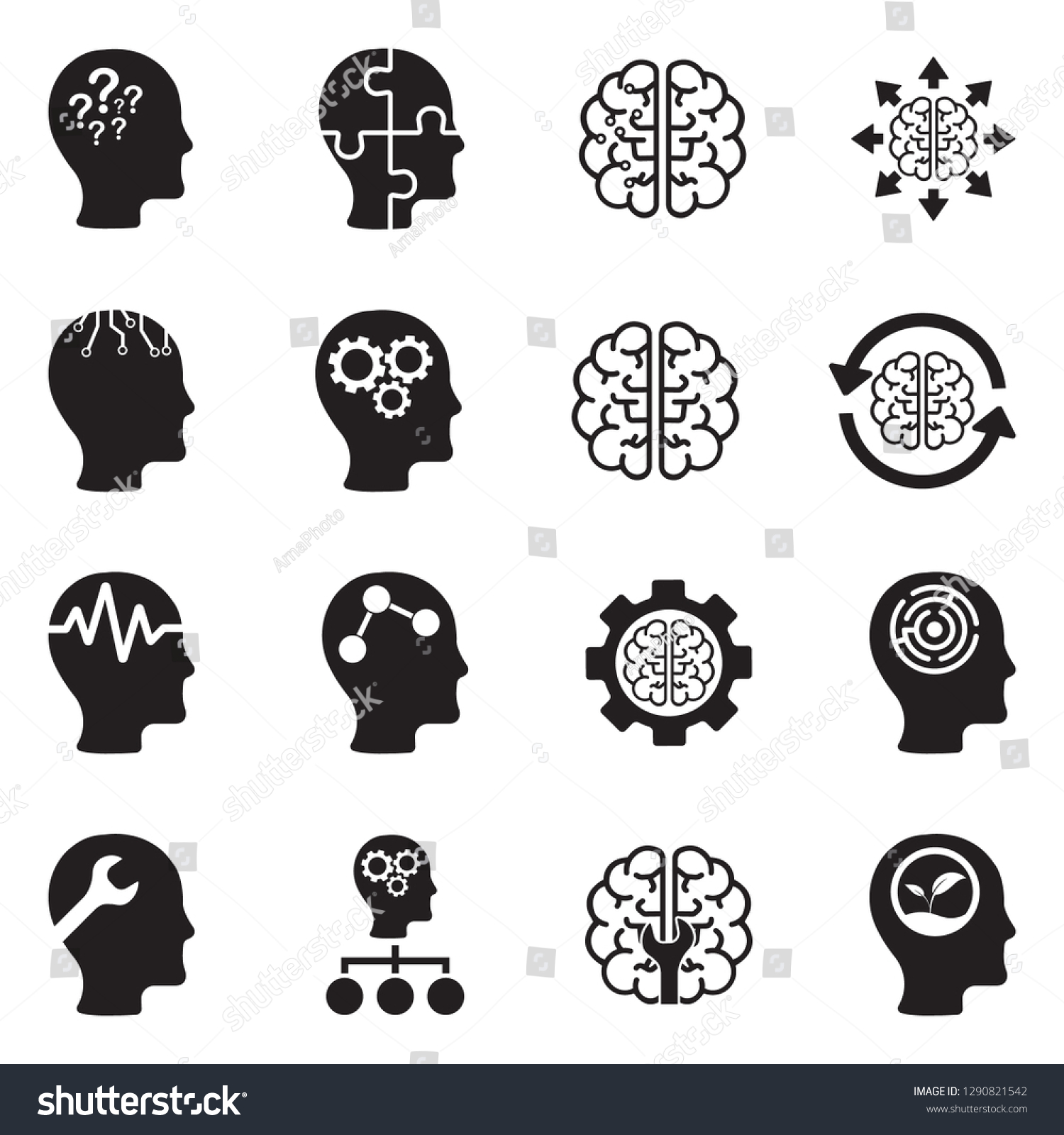 Mindset Icons Black Flat Design Vector Stock Vector (Royalty Free ... Mindset Icons Black Flat Design Vector Stock Vector (Royalty Free ...