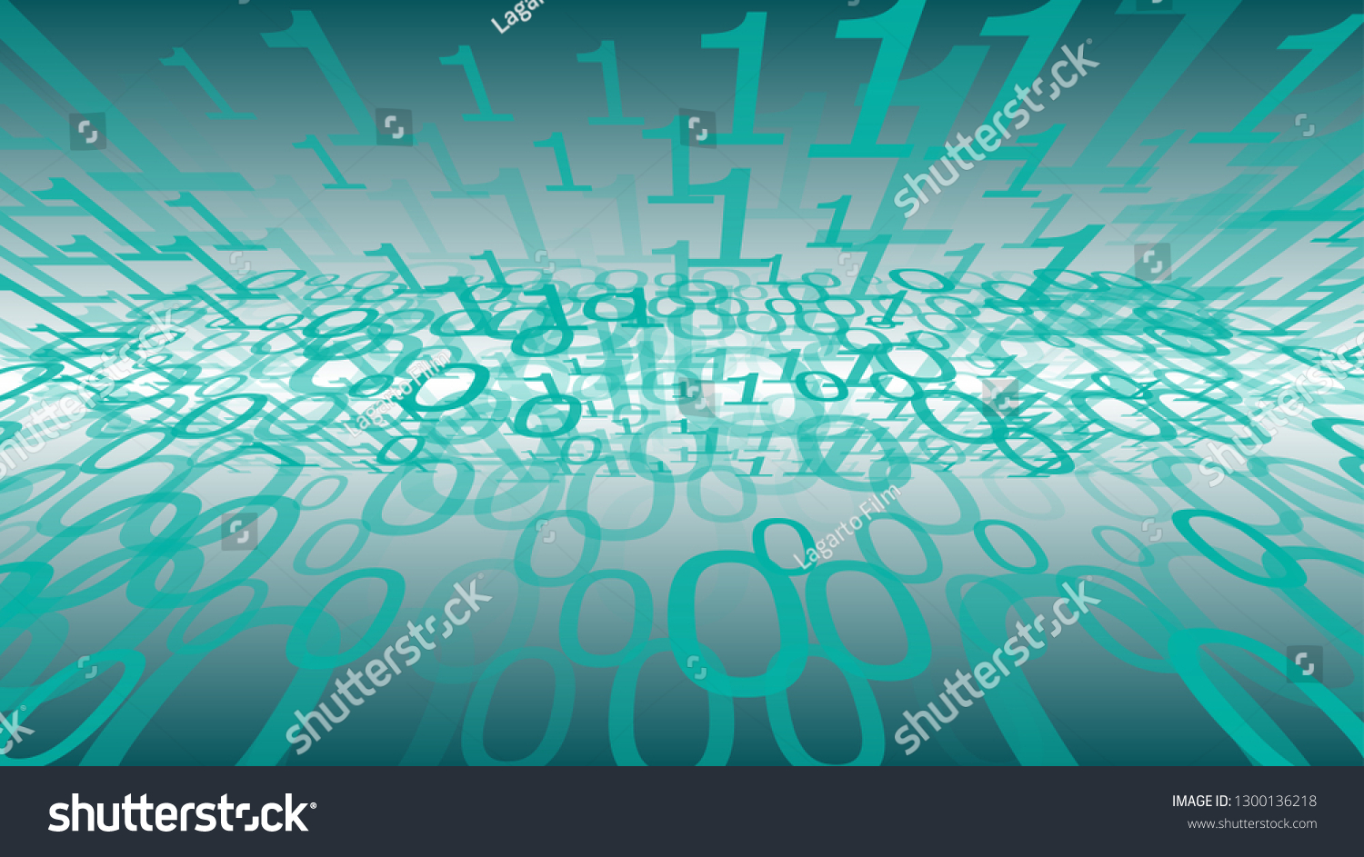 Big Data Abstract Backdrop Algorithm Code Stock Vector (Royalty Free ...
