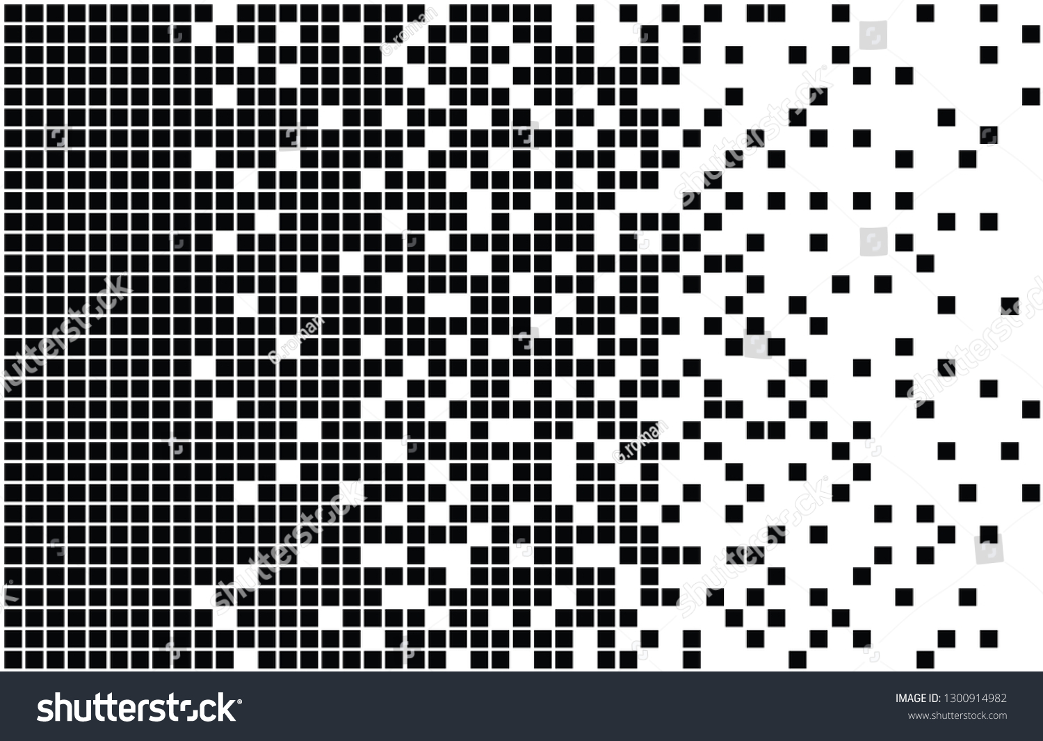 Dissolved Filled Square Dotted Vector Icon Stock Vector (Royalty Free ...