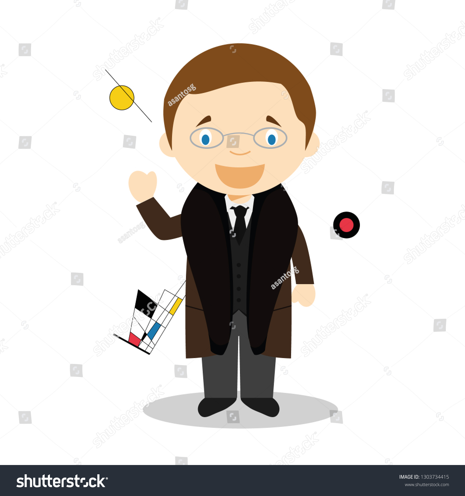 Vasili Kandinski Cartoon Character Vector Illustration 스톡 벡터(로열티 프리 ... Vasili Kandinski Cartoon Character Vector Illustration 스톡 벡터(로열티 프리 ...