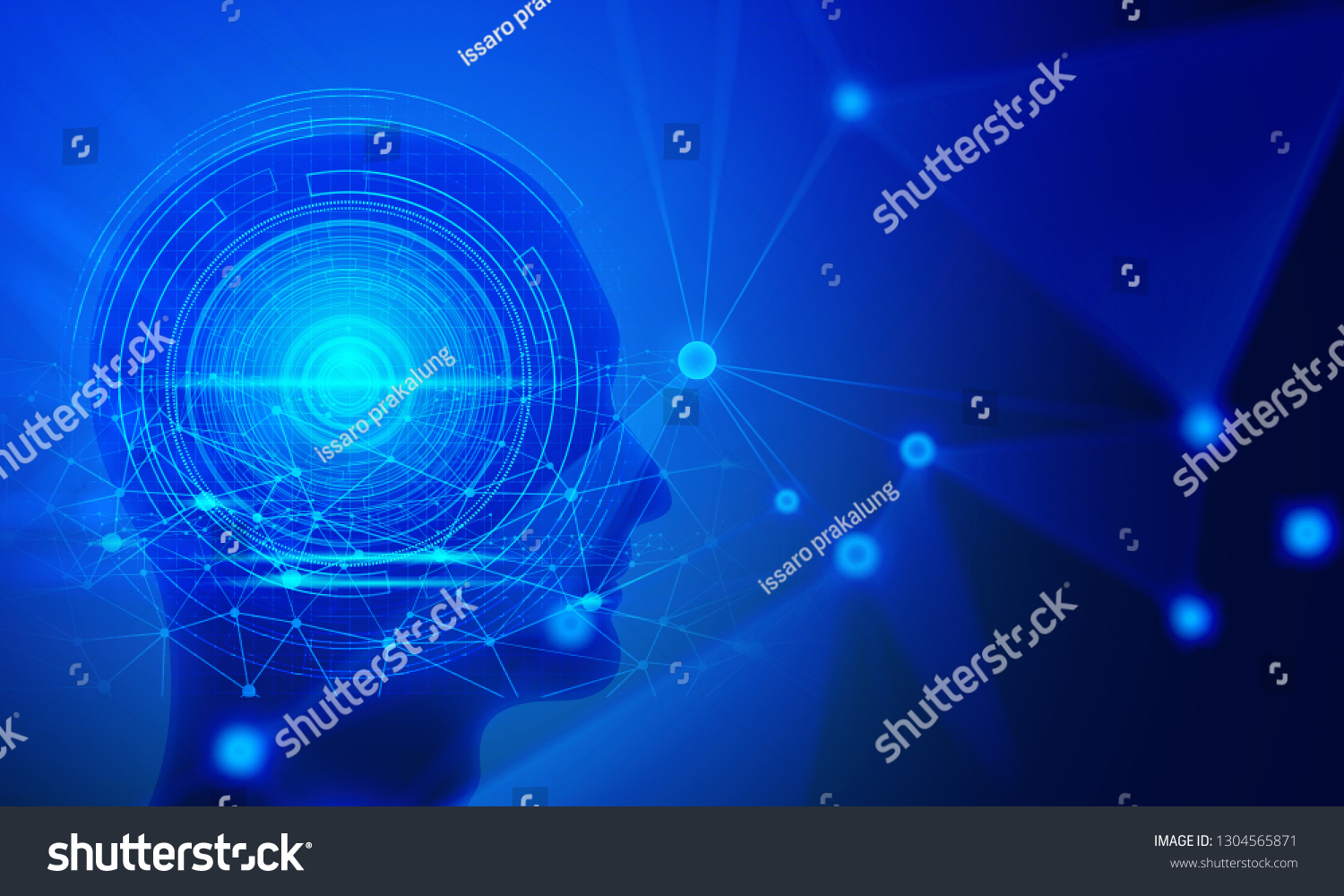 Computer Networking Background Deep Learning Data Stock Illustration ...