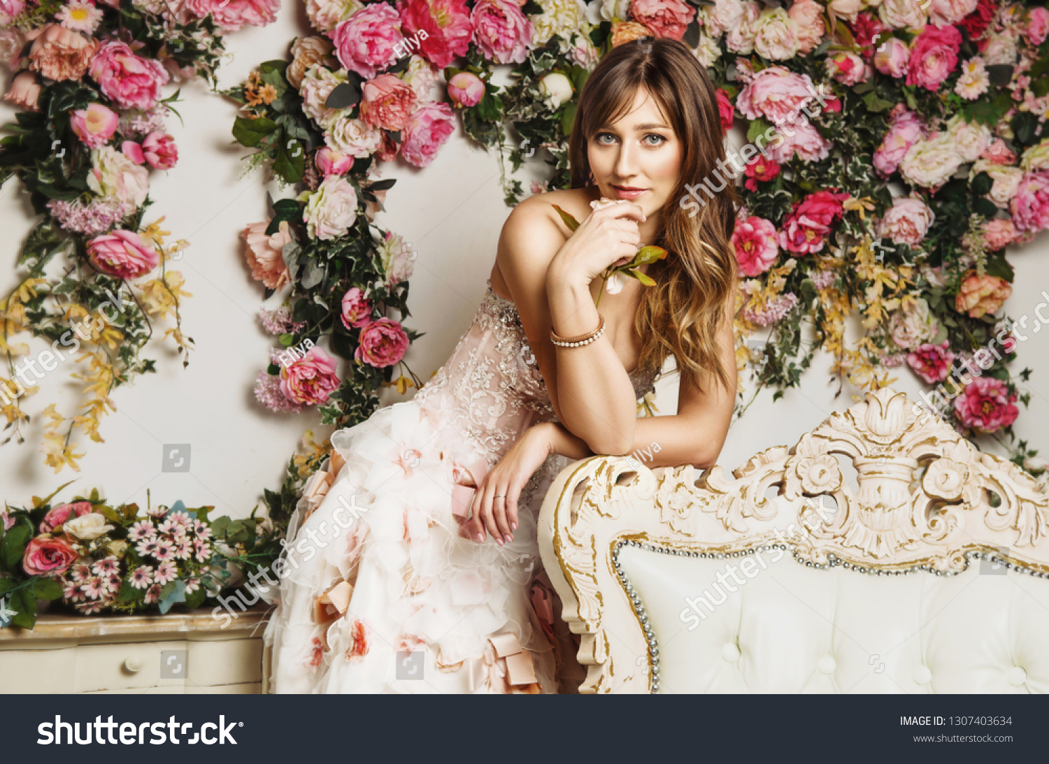 Young Girl Flower Garden Stock Photo 1307403634 | Shutterstock Young Girl Flower Garden Stock Photo 1307403634 | Shutterstock