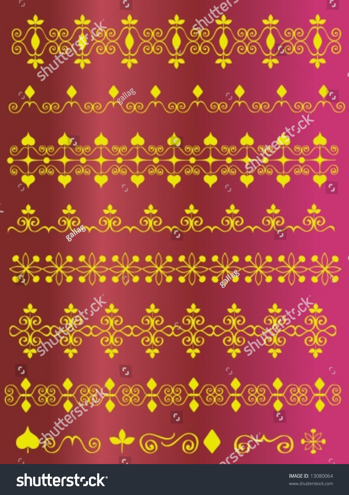 Frame Vector Elements Stock Vector (Royalty Free) 13080064 | Shutterstock