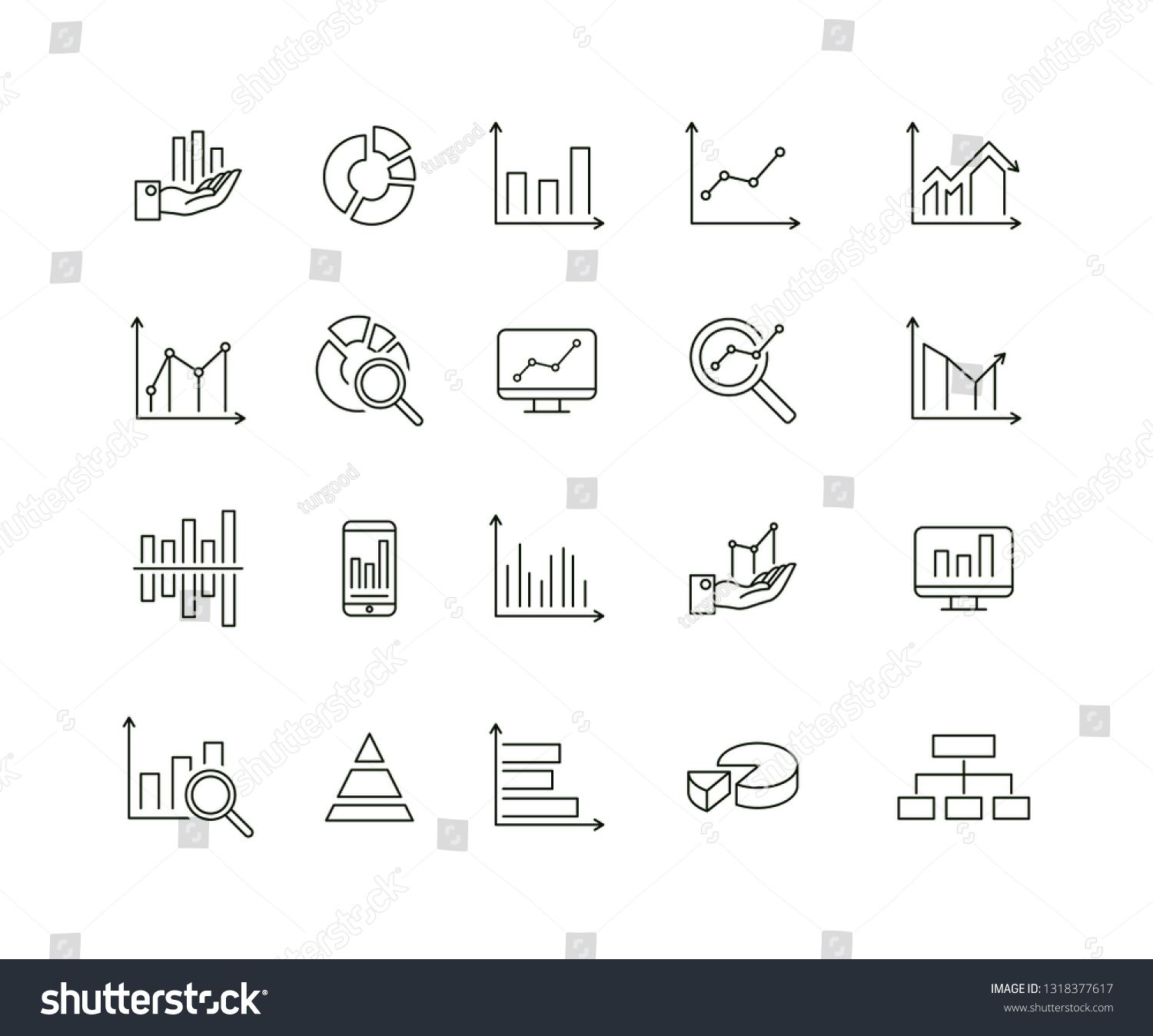 Simple Set Graph Diagram Related Vector Stock Vector (Royalty Free ...