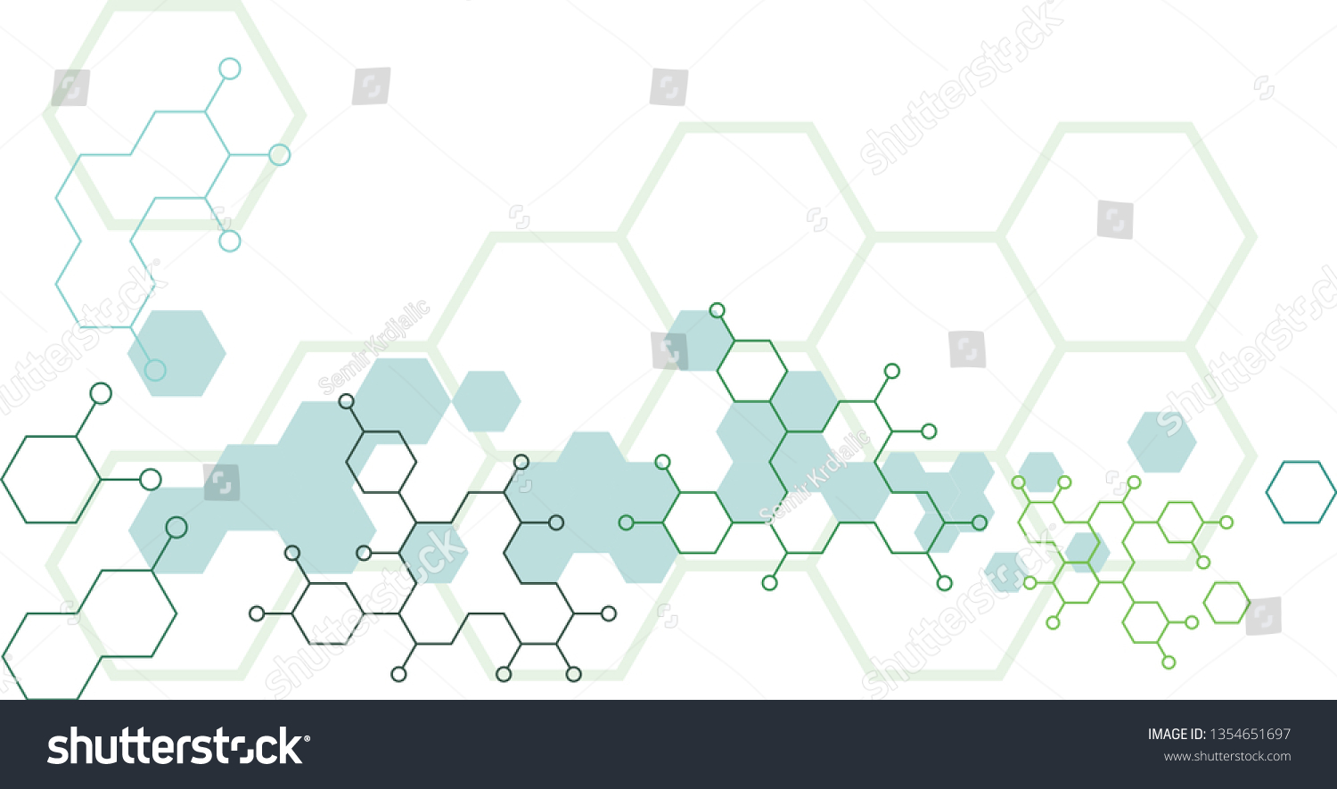 Hexagonal Web Pattern Stock Vector (Royalty Free) 1354651697 | Shutterstock