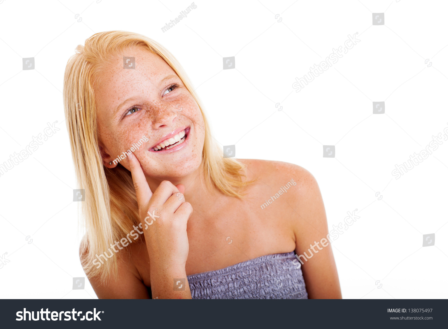 Cute Freckled Pre Teen Girl Looking Stock Photo 138075497 | Shutterstock Cute Freckled Pre Teen Girl Looking Stock Photo 138075497 | Shutterstock