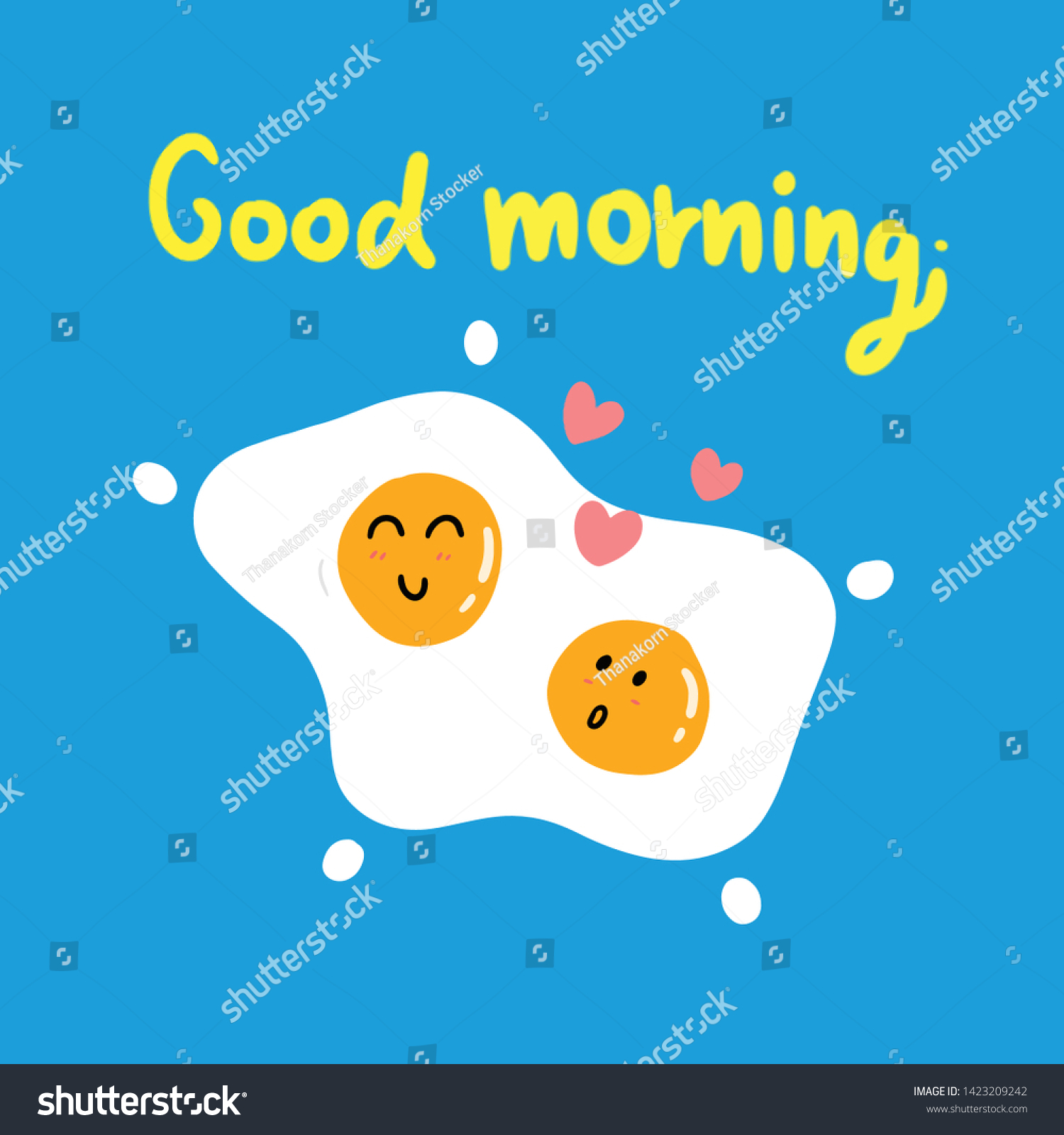 Drawing Cute Field Egg Doodle Stylevector Stock Vector Royalty Free 1423209242 Shutterstock
