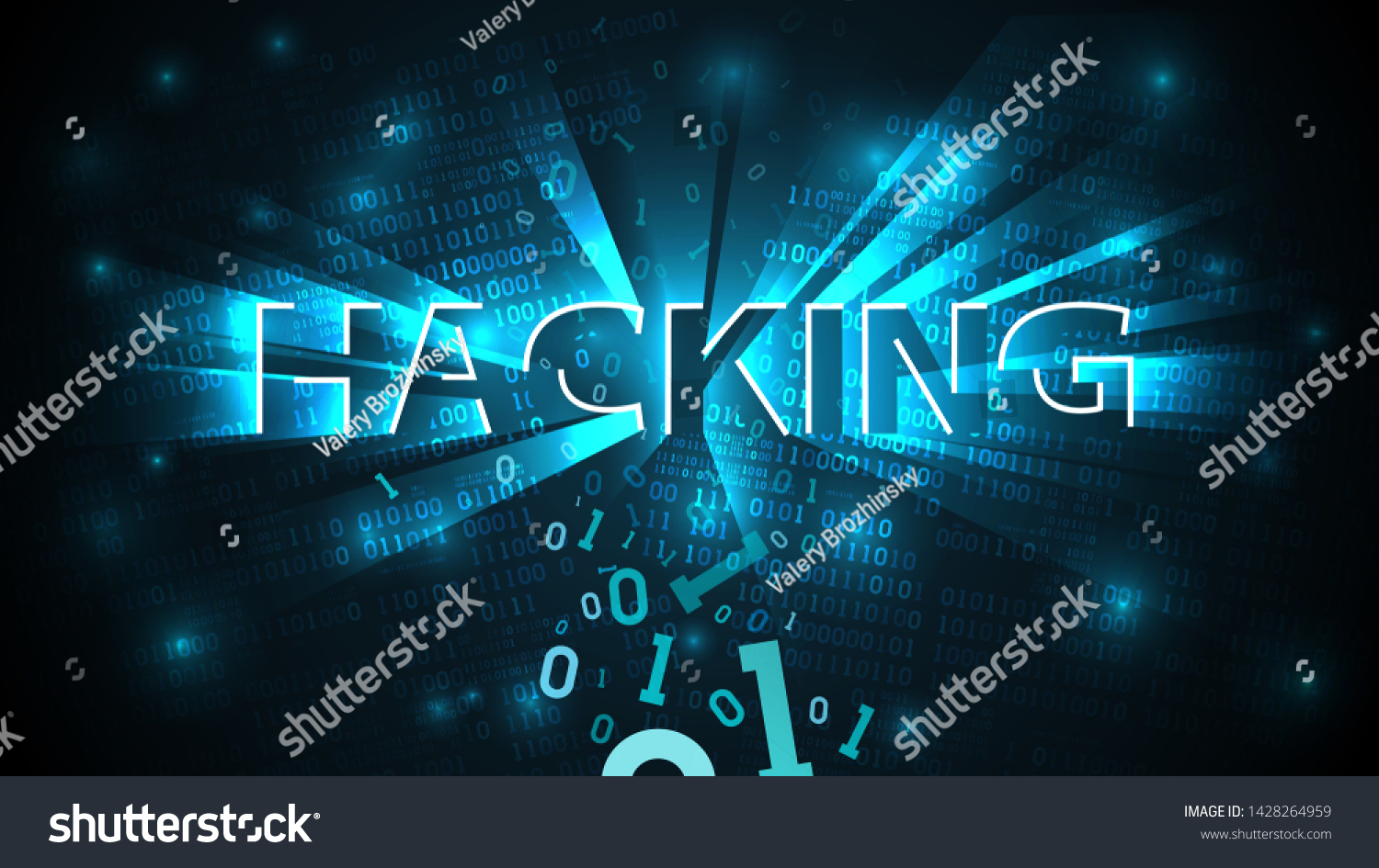 Hacking Background Abstract Hacking System Hacker Stock Illustration ...