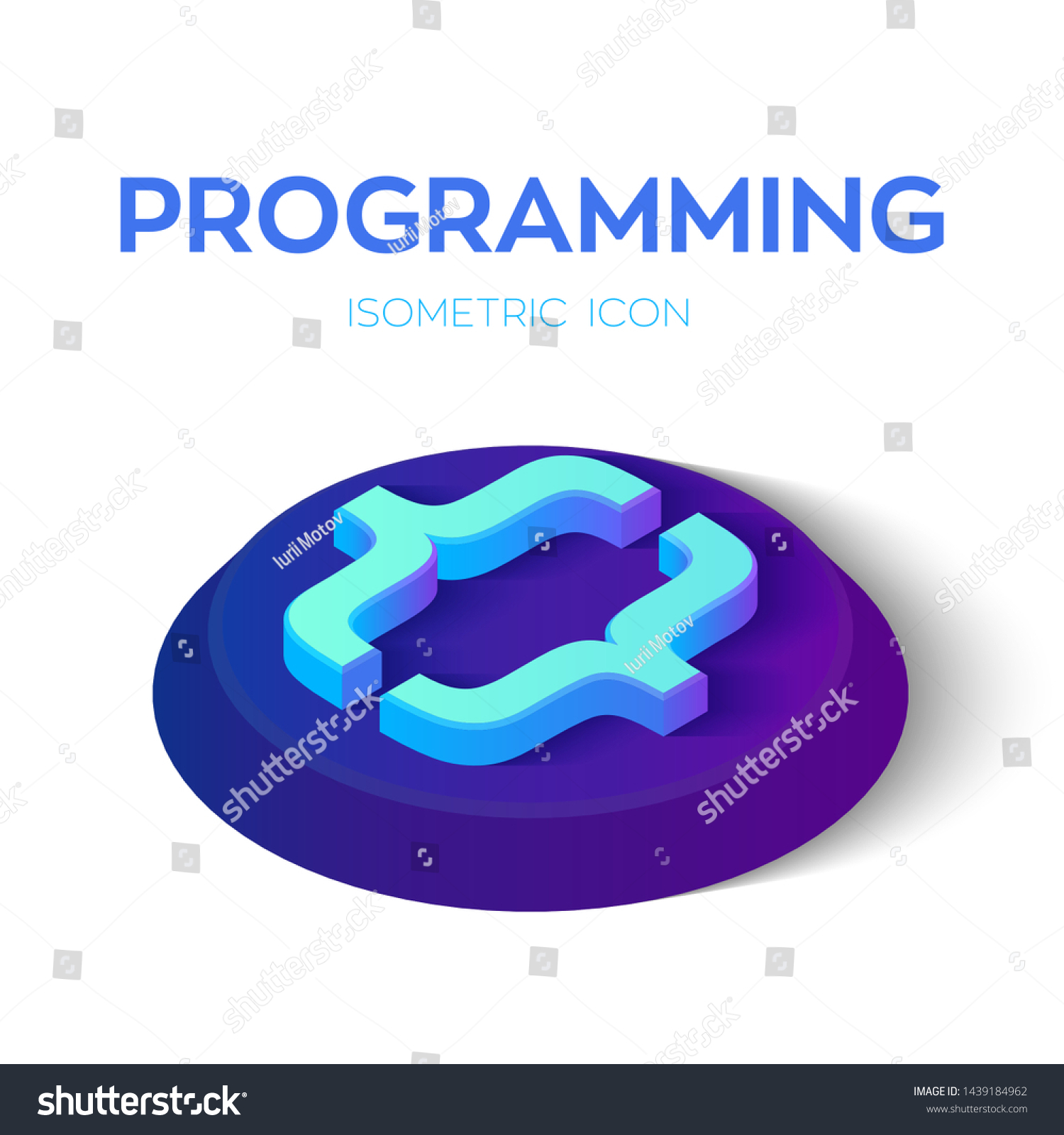 Programming Code 3d Isometric Programming Code: เวกเตอร์สต็อก (ปลอดค่า ...