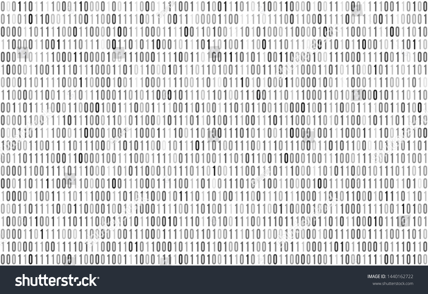 Binary Digital Code Computer Background Numbers Stock Illustration ... Binary Digital Code Computer Background Numbers Stock Illustration ...