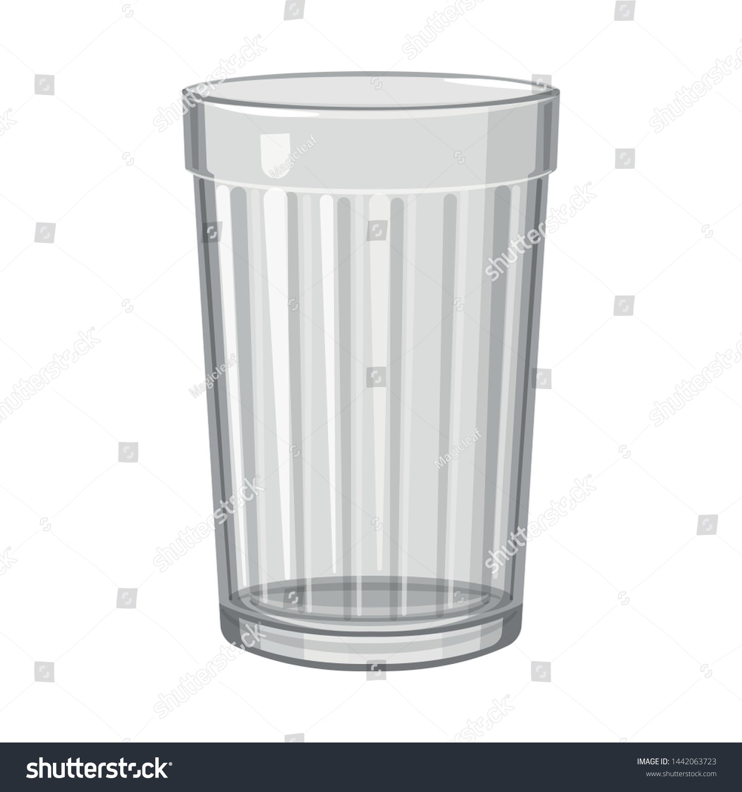 Vector Illustration Capacity Glassware Icon Collection Stock Vector ... Vector Illustration Capacity Glassware Icon Collection Stock Vector ...