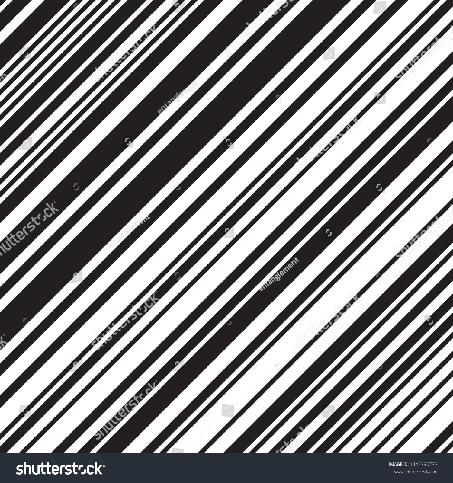 Diagonal Black Lines Pattern Vector Stock Vector (Royalty Free ...