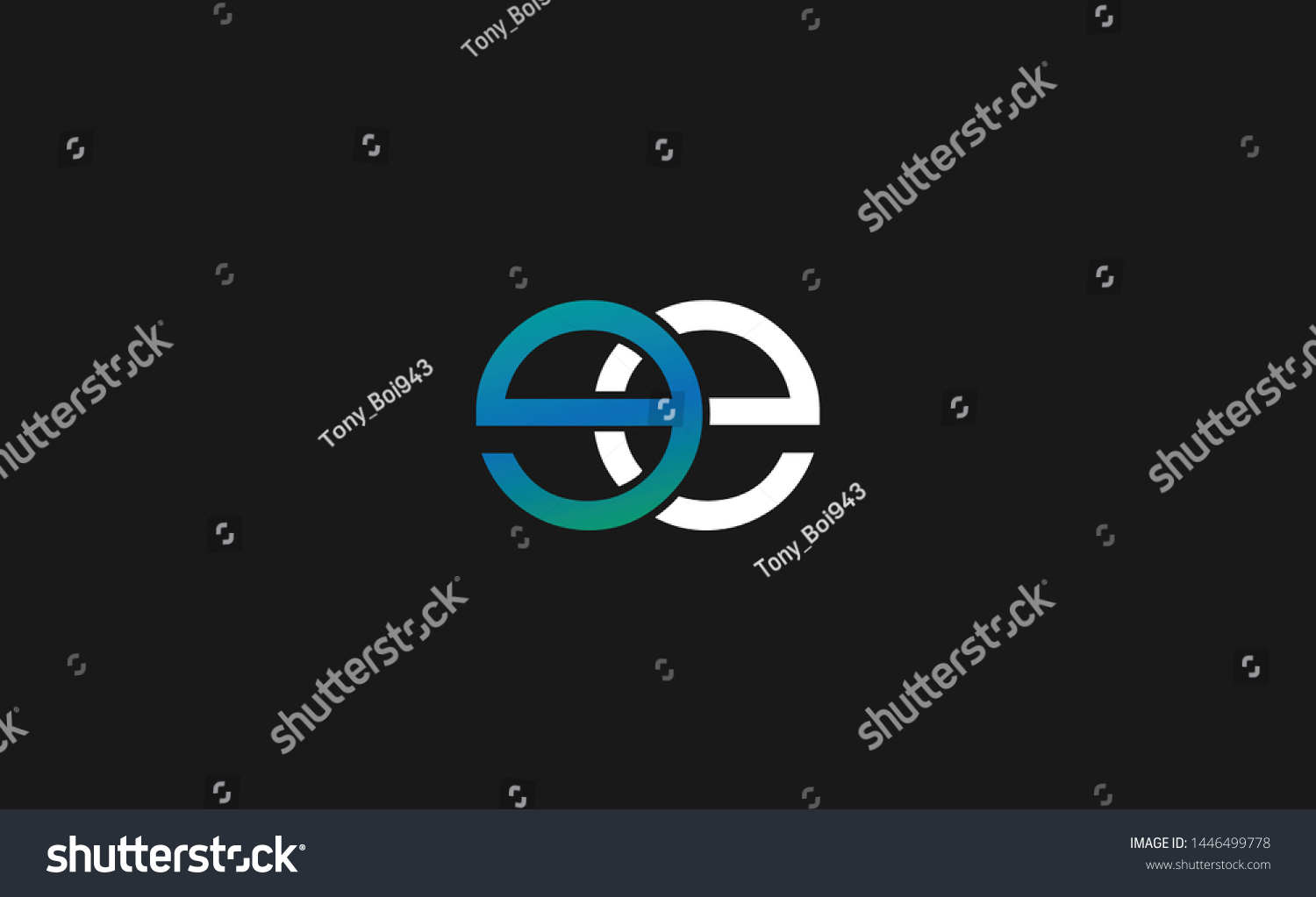 Letters E E Ee Joint Logo Stock Vector (Royalty Free) 1446499778 ...