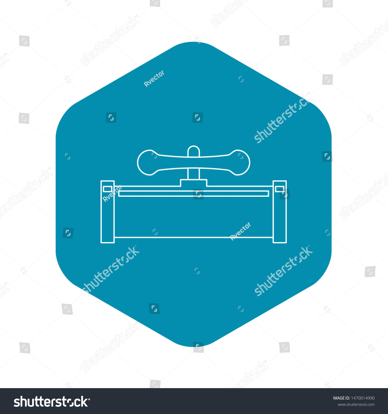 Pipe Water Valve Icon Outline Illustration Stock Illustration ... Pipe Water Valve Icon Outline Illustration Stock Illustration ...