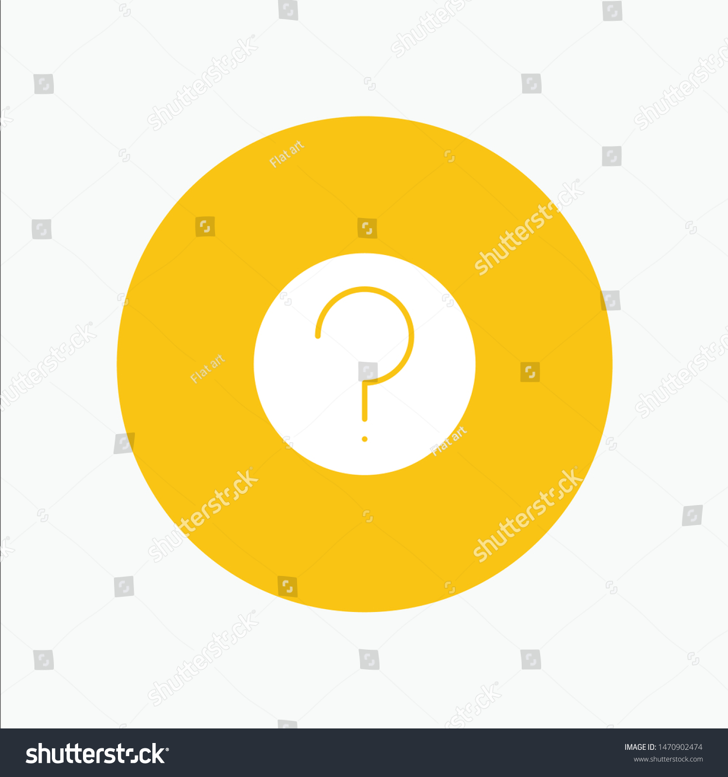 Basic Help Ui Mark Vector Icon Stock Vector (Royalty Free) 1470902474 ...