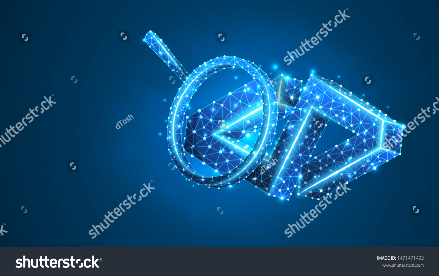 Magnifying Glass Analysis Html Code Bracket Stock Vector (Royalty Free ...