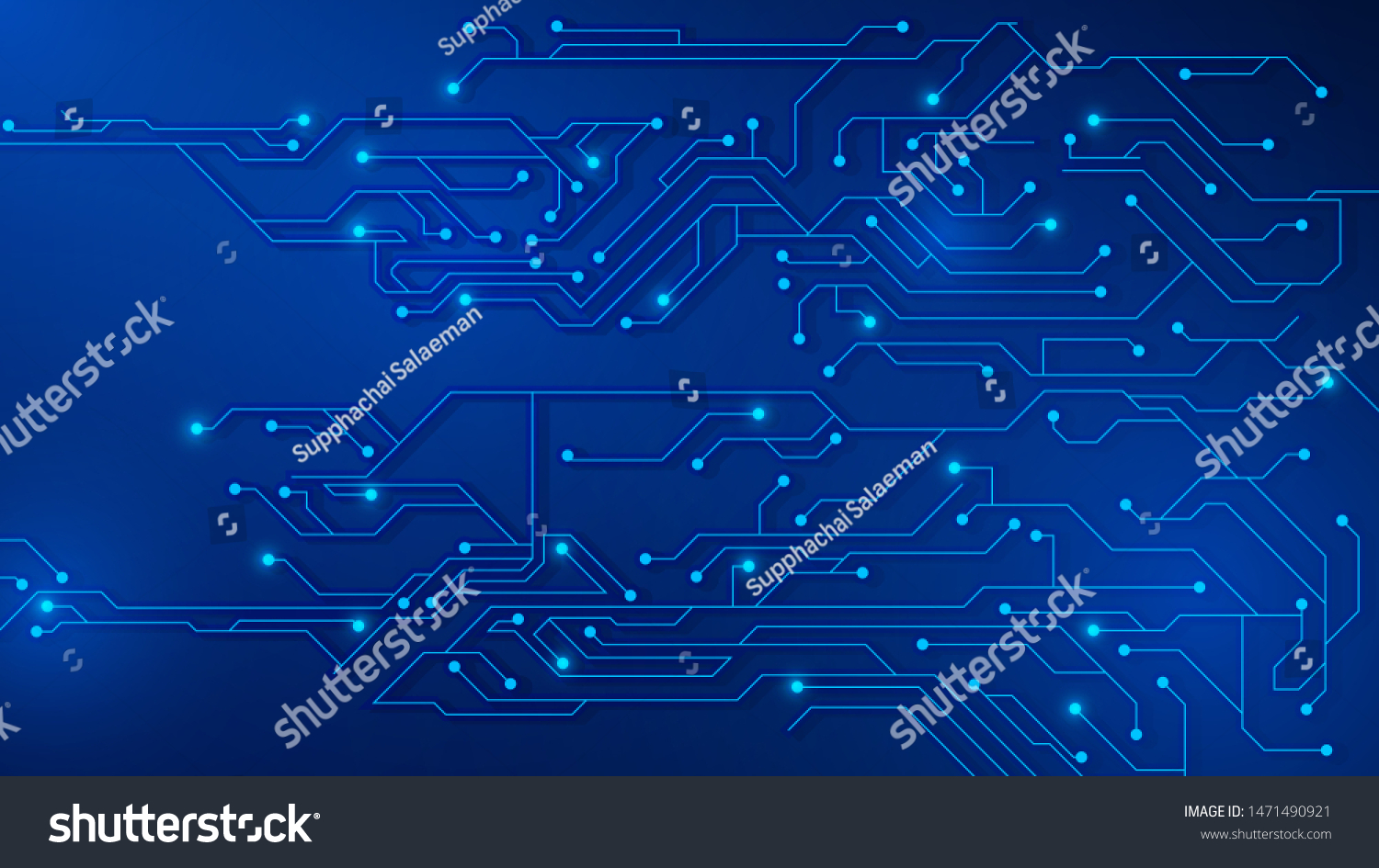 Circuit Pattern Electronics Concept Background Eps Stock Vector ...