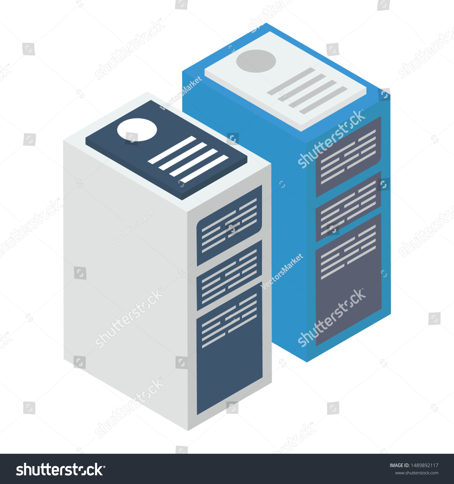 Central Processing Unit Vector Design Stock Vector (Royalty Free ...