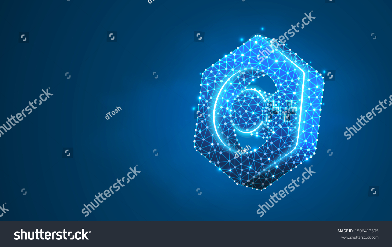 C Plus Coding Language Sign Device Stock Vector Royalty Free 1506412505 Shutterstock