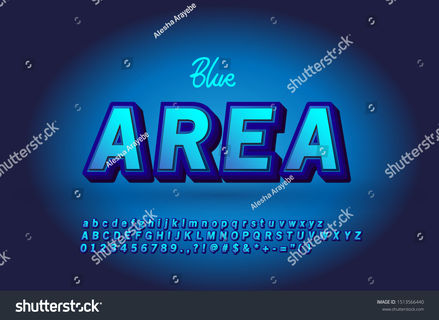 Modern Bold Font Effect Highlight Blue Stock Vector (Royalty Free ... Modern Bold Font Effect Highlight Blue Stock Vector (Royalty Free ...