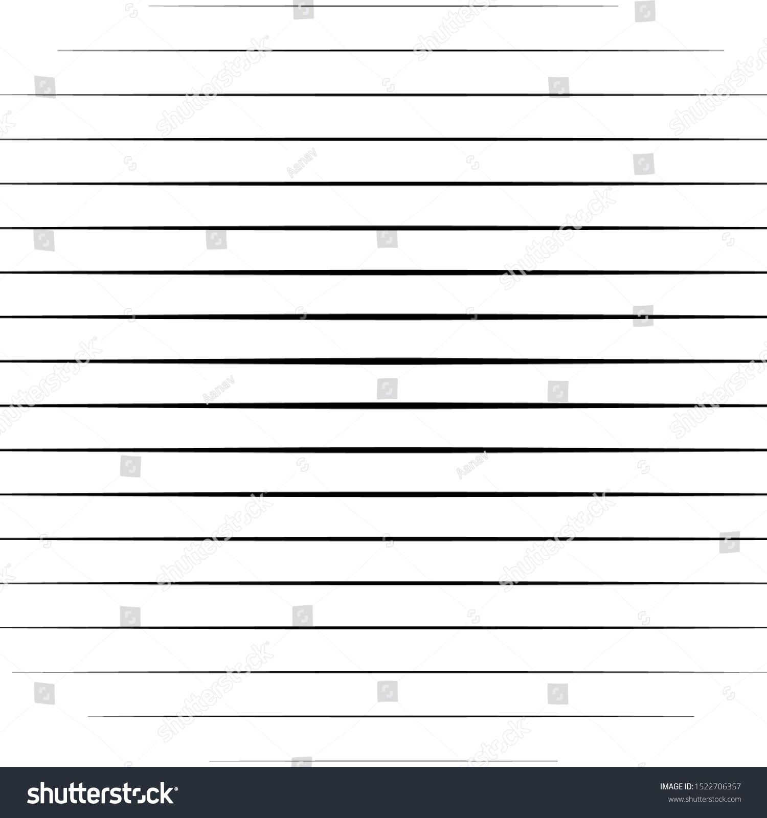 Horizontal Straight Parallel Lines Stripes Pattern Stock Vector ...