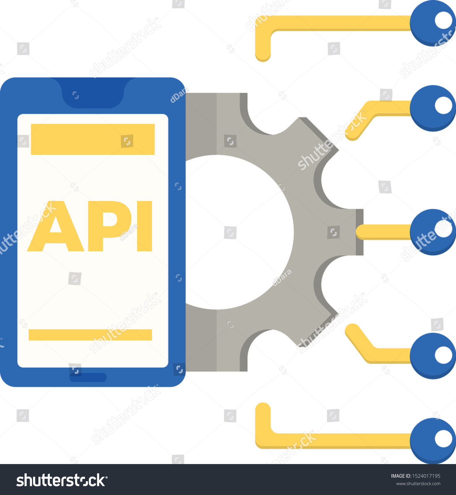 Illustration Application Programming Interfaceapi Stock Vector Royalty Free 1524017195 4921