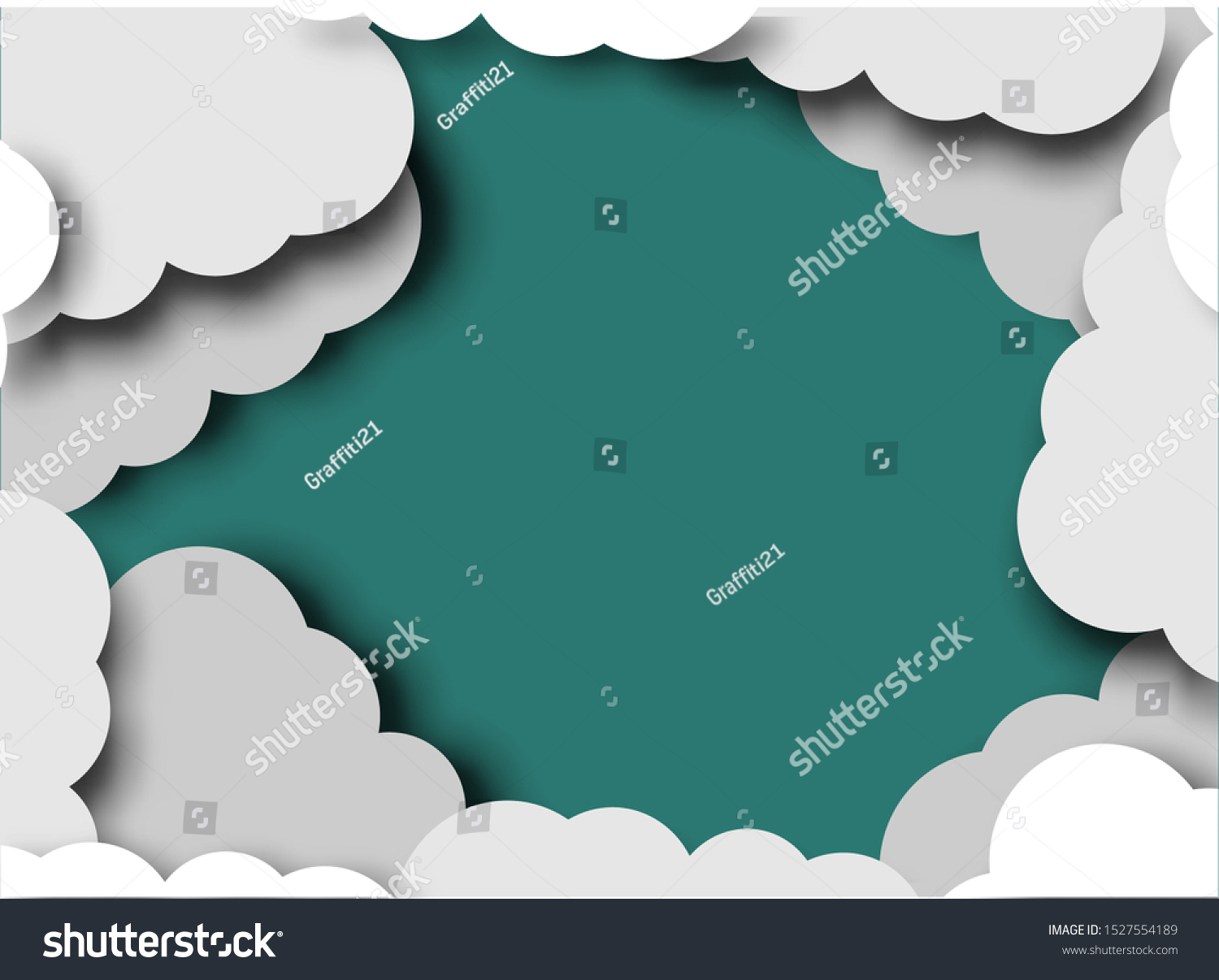 Cloud Wallpaper Design Surface Texture Cloud Stock Vector (Royalty Free ...