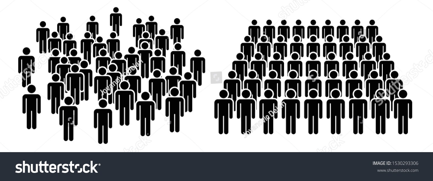 Large Group People Concept People Figure Stock Vector (Royalty Free ... Large Group People Concept People Figure Stock Vector (Royalty Free ...