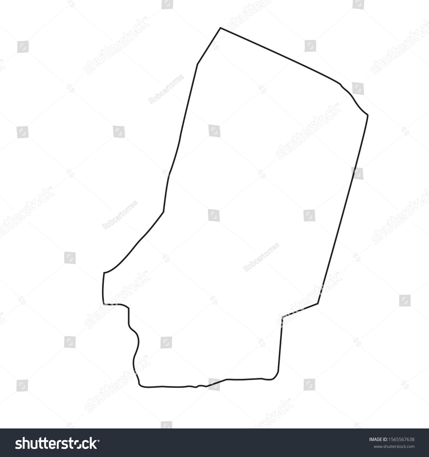 Barh El Gazel Region Map Chad Stock Vector (Royalty Free) 1565567638 ... Barh El Gazel Region Map Chad Stock Vector (Royalty Free) 1565567638 ...