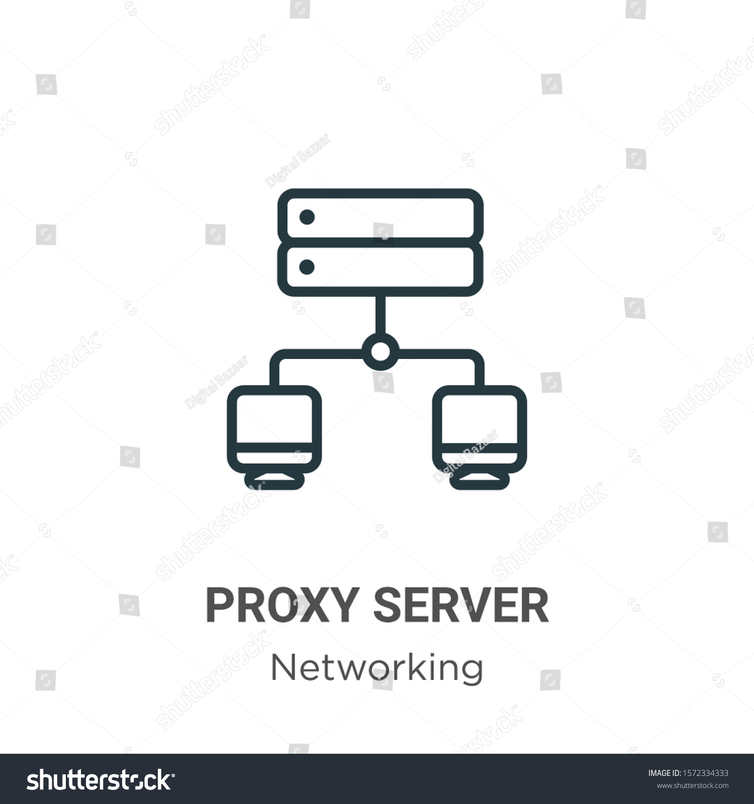1,855 Proxy Icon Images, Stock Photos & Vectors | Shutterstock