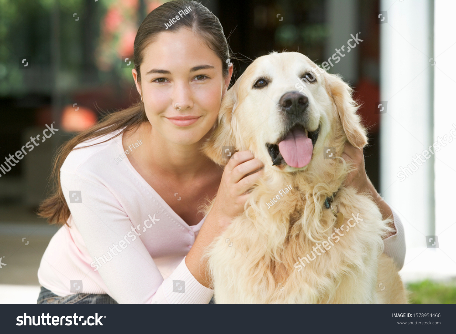 Young Girl Her Pet Dog Stock Photo 1578954466 | Shutterstock Young Girl Her Pet Dog Stock Photo 1578954466 | Shutterstock