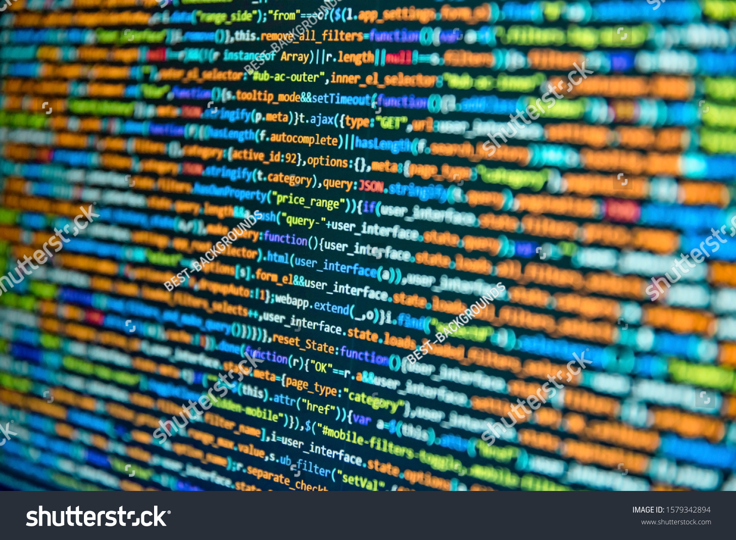 Software Technology Background Showing Programming Source 스톡 사진 1579342894 | Shutterstock