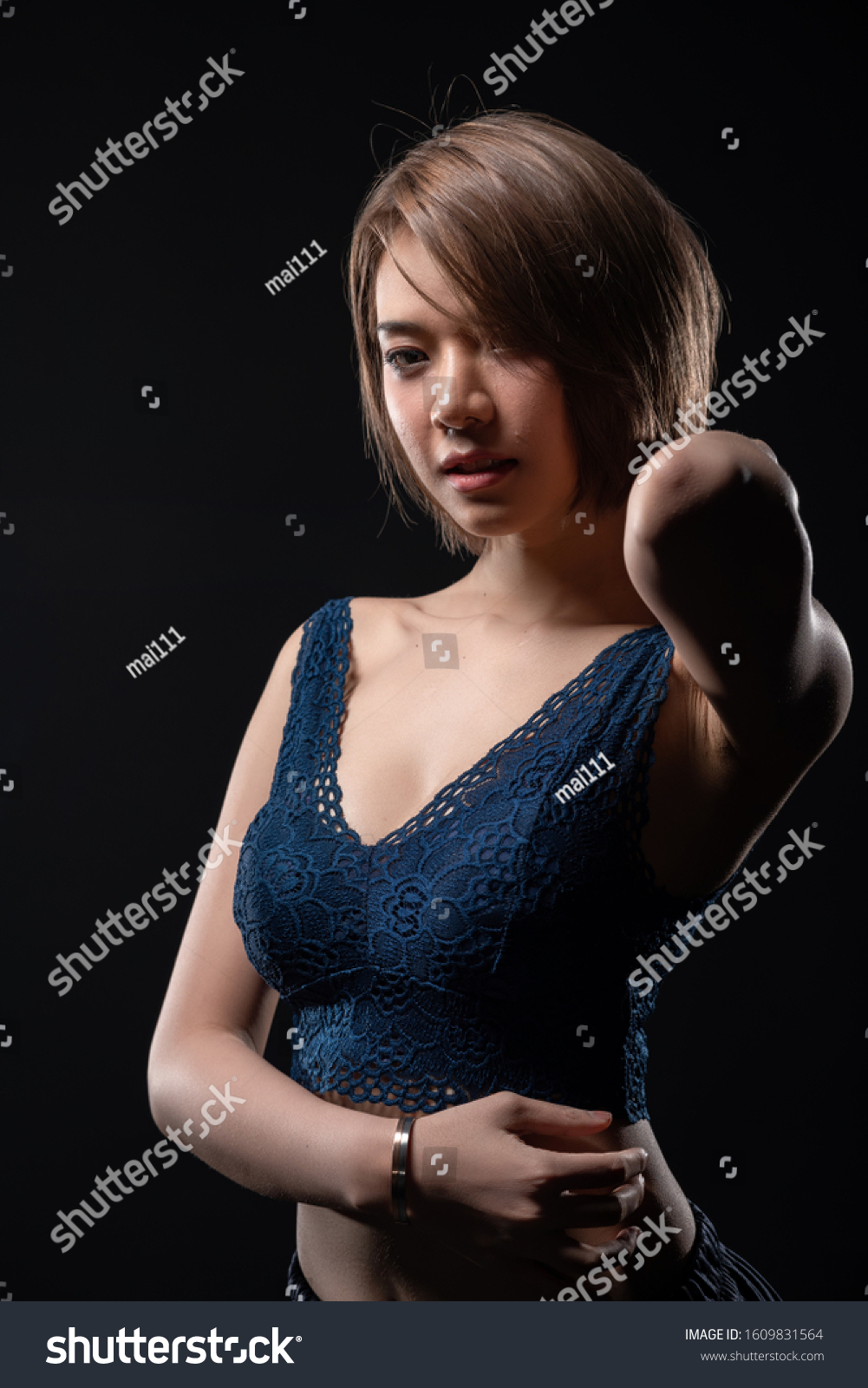 Sexy Asian Girl Model Woman Body Foto Stock 1609831564 Shutterstock
