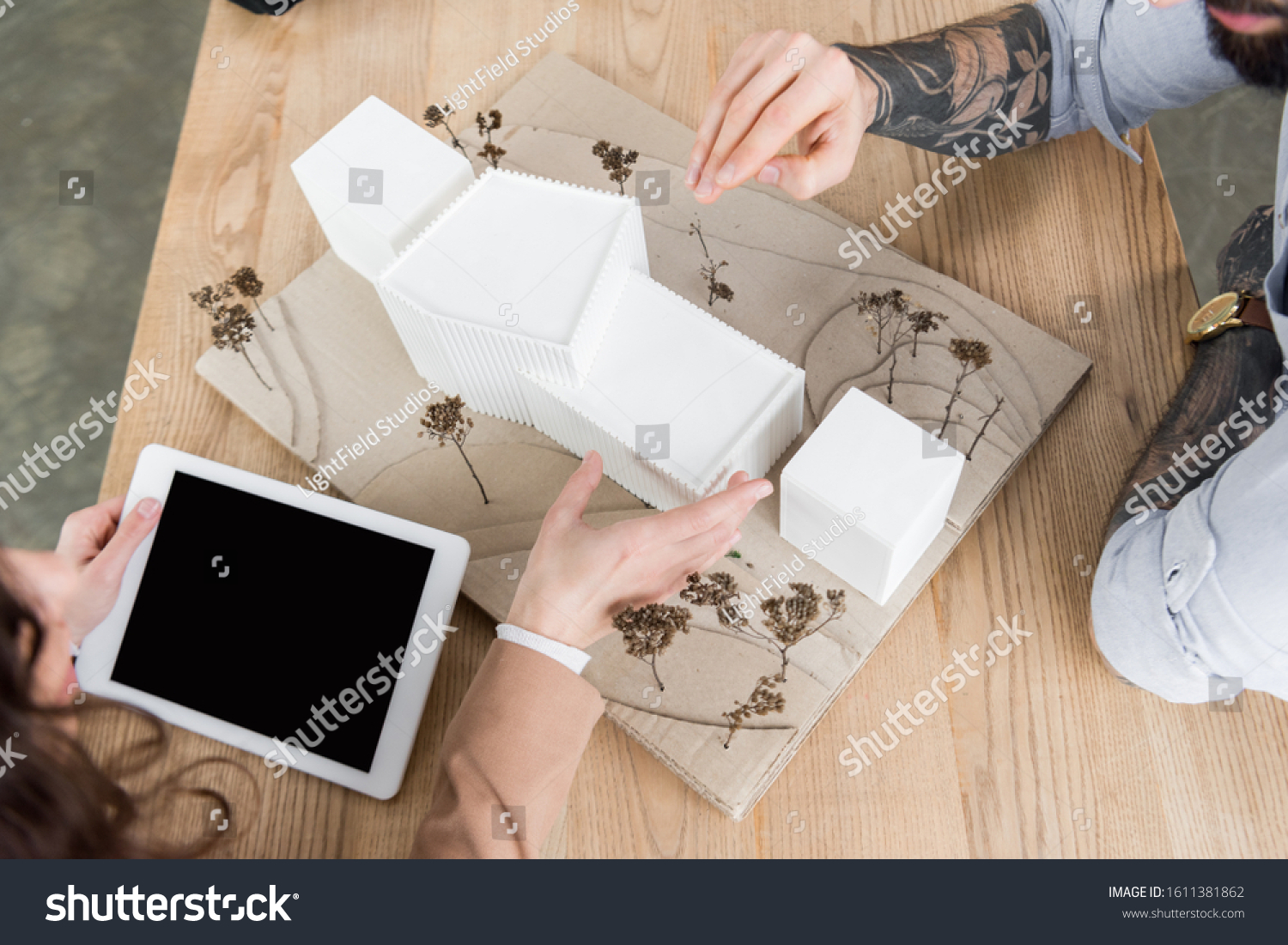 Cropped View Virtual Reality Architects Sitting Stock Photo 1611381862 ... Cropped View Virtual Reality Architects Sitting Stock Photo 1611381862 ...
