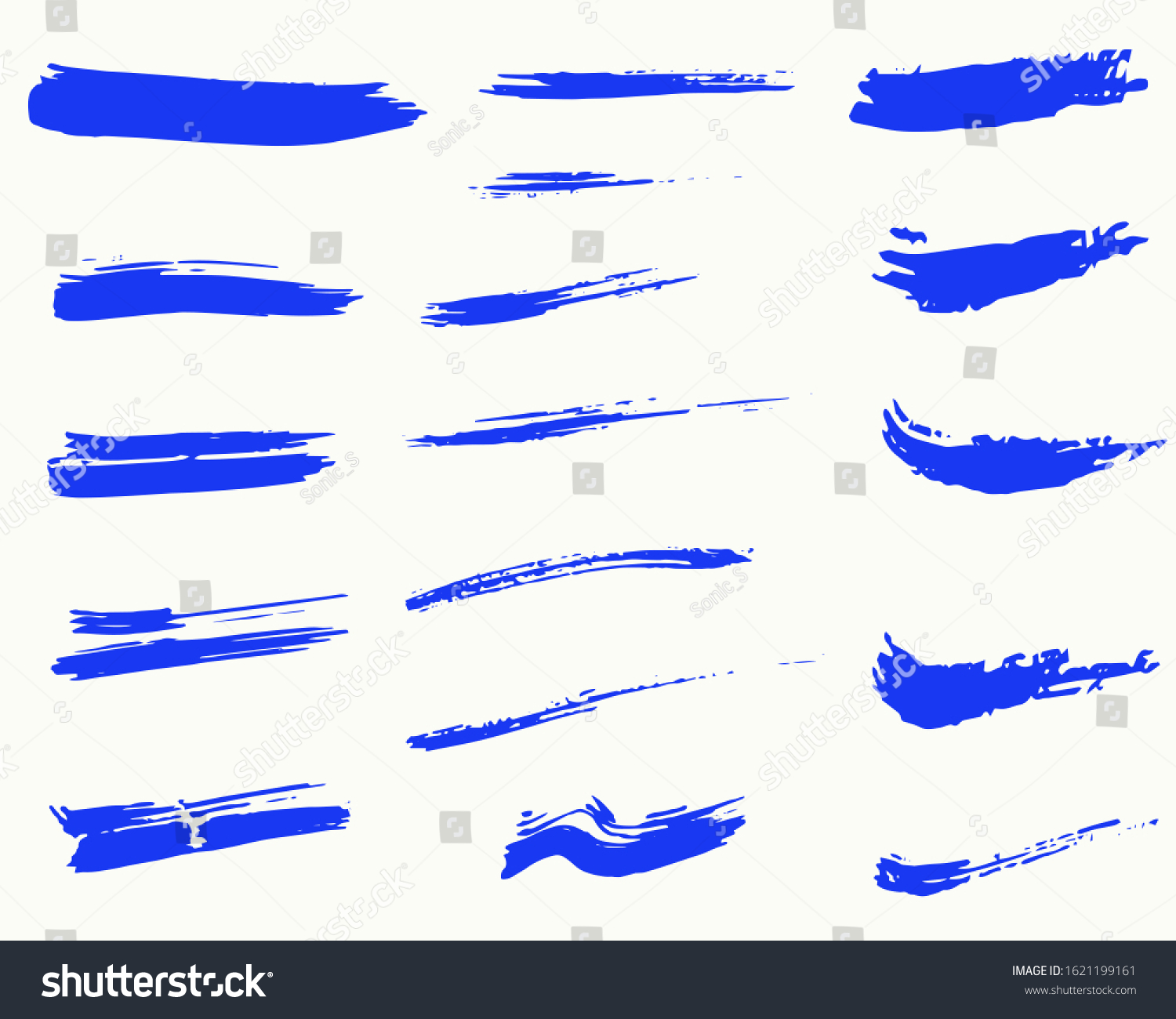 Dry Vector Brush Strokes Set Stock Vector (Royalty Free) 1621199161 ... Dry Vector Brush Strokes Set Stock Vector (Royalty Free) 1621199161 ...