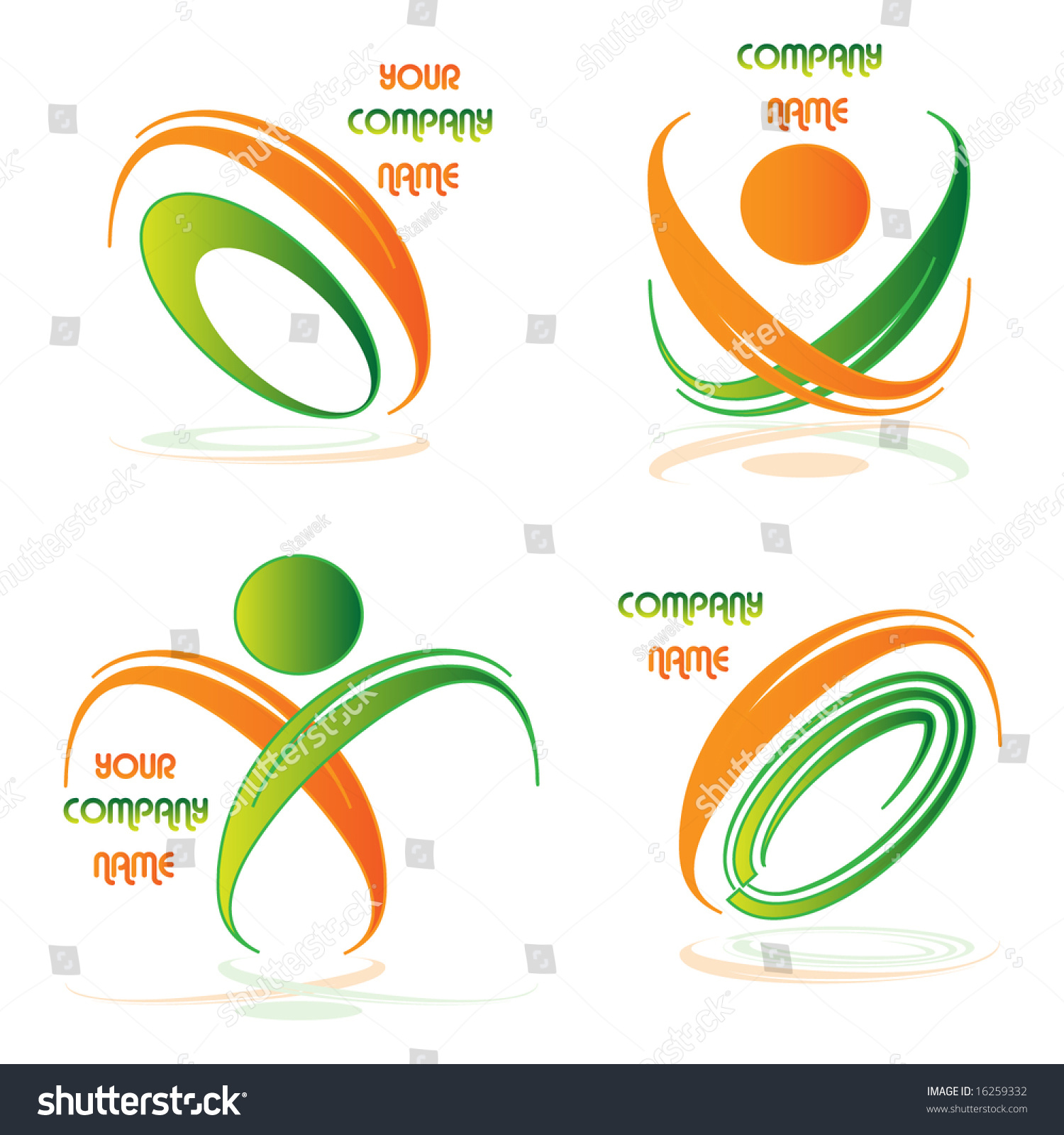 Vector Logo Elements Stock Vector (Royalty Free) 16259332 | Shutterstock