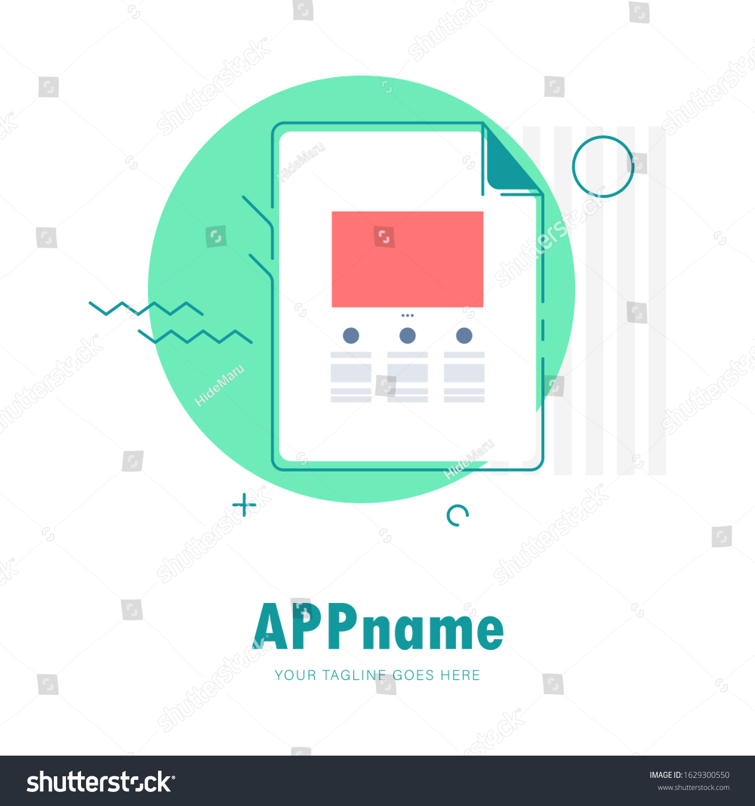 File Splash Screen App Icon Stock Vector (Royalty Free) 1629300550 ... File Splash Screen App Icon Stock Vector (Royalty Free) 1629300550 ...