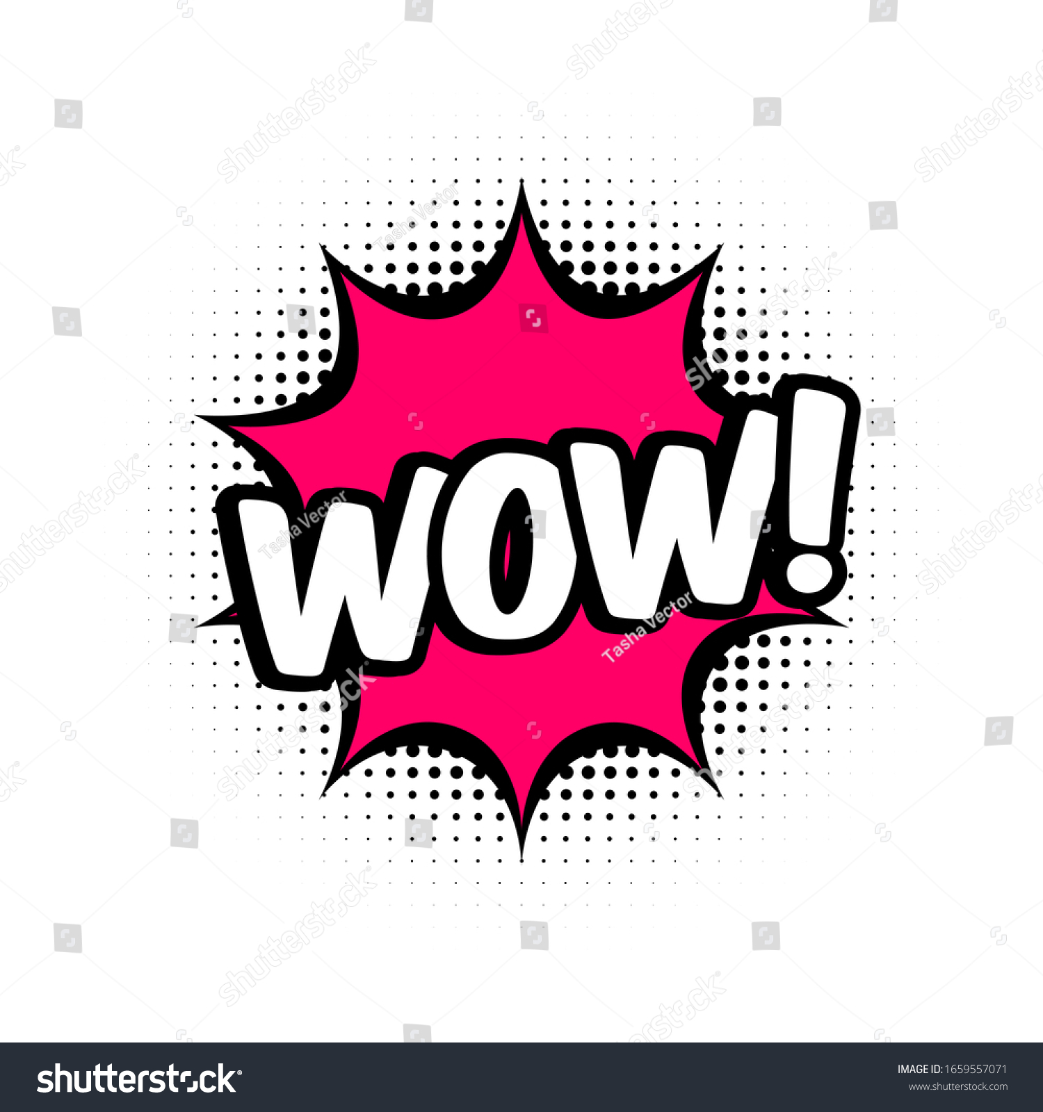 Wow Comic Style Message Red Speech Stock Vector (Royalty Free ... Wow Comic Style Message Red Speech Stock Vector (Royalty Free ...