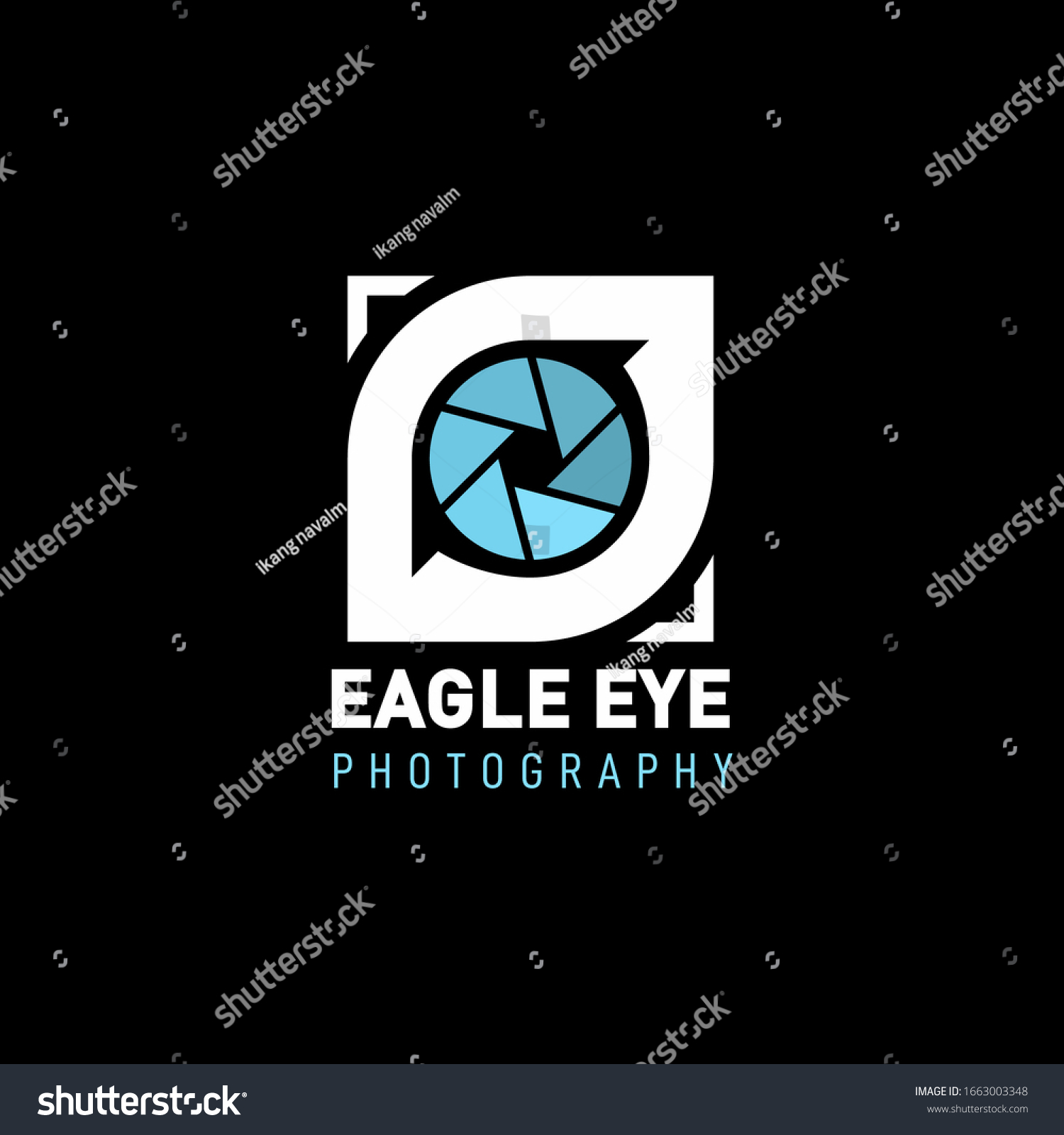 Eagle Eye Icon Logo Vector Stock Vector (Royalty Free) 1663003348 ...