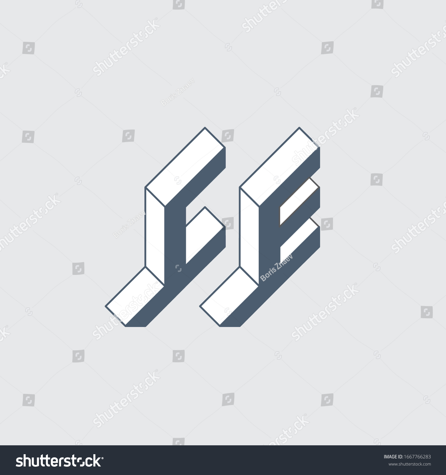 C E Monogram Logotype Isometric 3d Stock Vector (Royalty Free ... C E Monogram Logotype Isometric 3d Stock Vector (Royalty Free ...