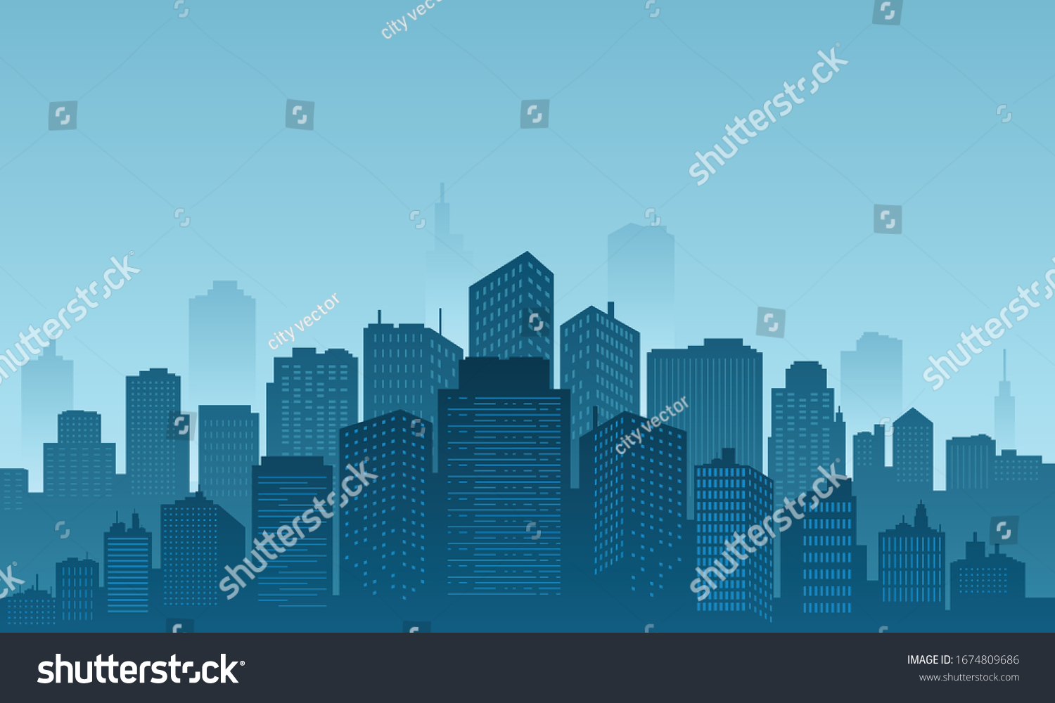 Silhouette Apartment Building Downtown Stock Vector (Royalty Free ... Silhouette Apartment Building Downtown Stock Vector (Royalty Free ...