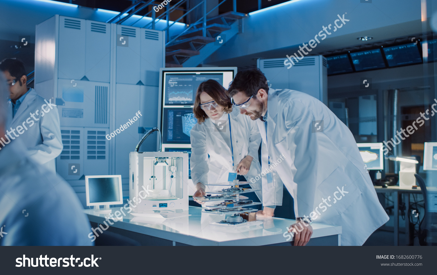 Diverse International Team Industrial Scientists Engineers Stock Photo ... Diverse International Team Industrial Scientists Engineers Stock Photo ...